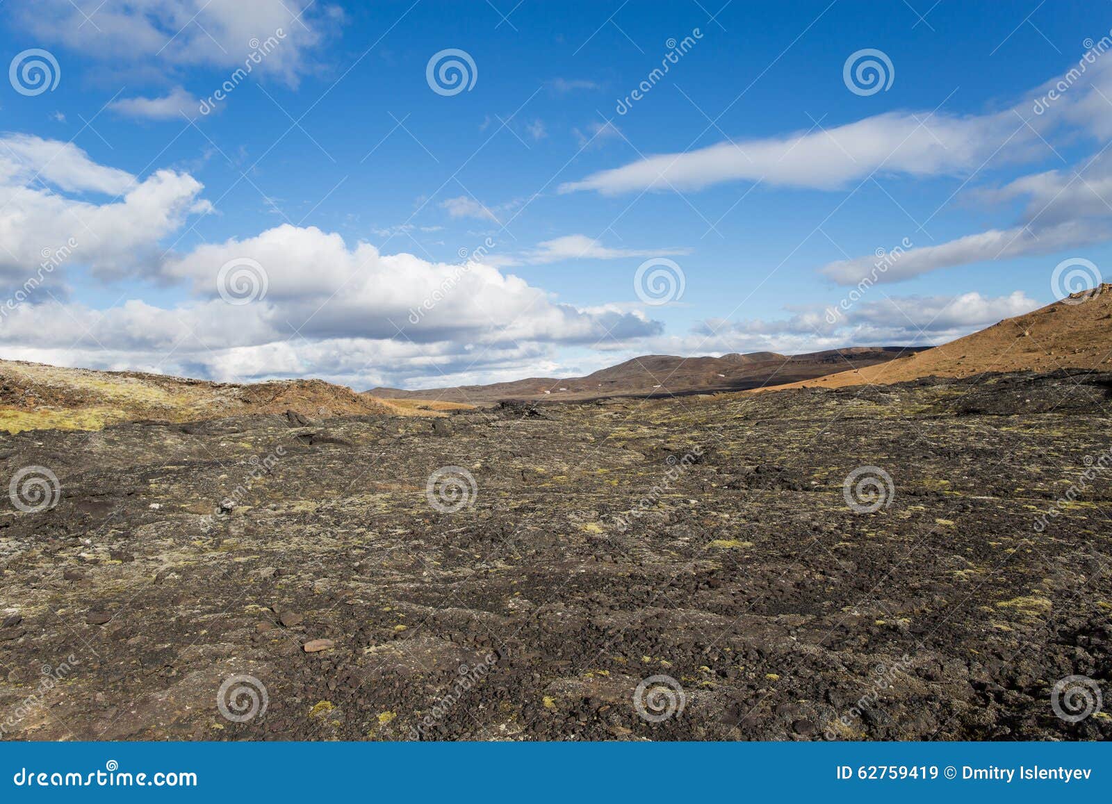 Krafla caldera stock image. Image of autumn, lava, landscape - 62759419