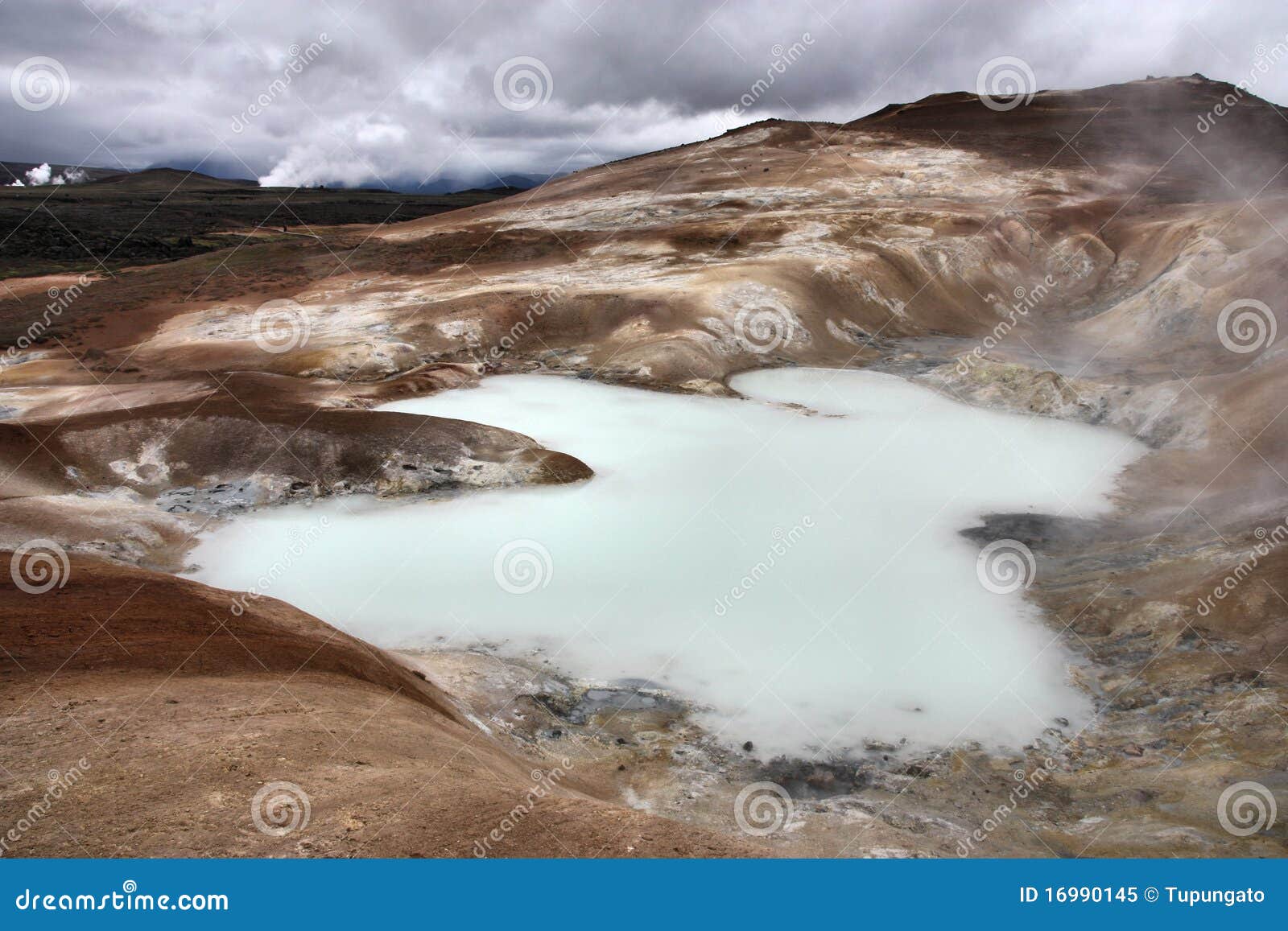 Krafla, Iceland stock image. Image of scenery, sulphuric - 16990145