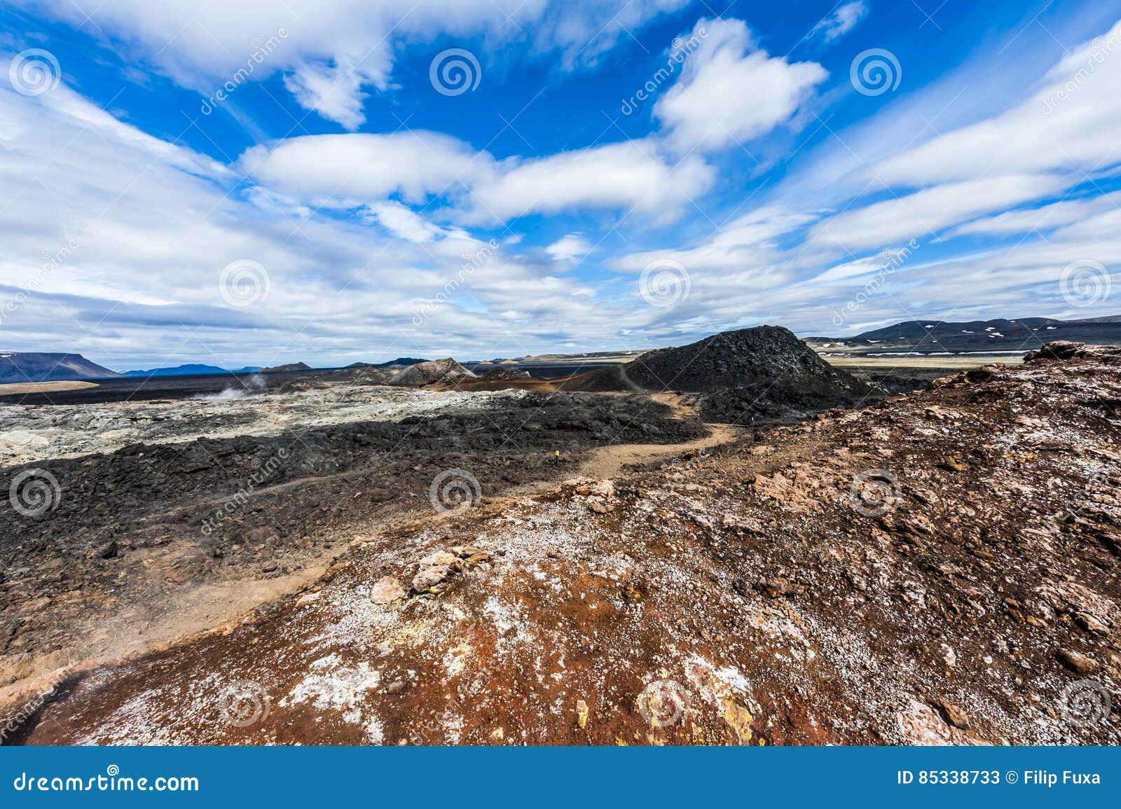 Krafla stock image. Image of rock, lava, iceland, landscape - 85338733