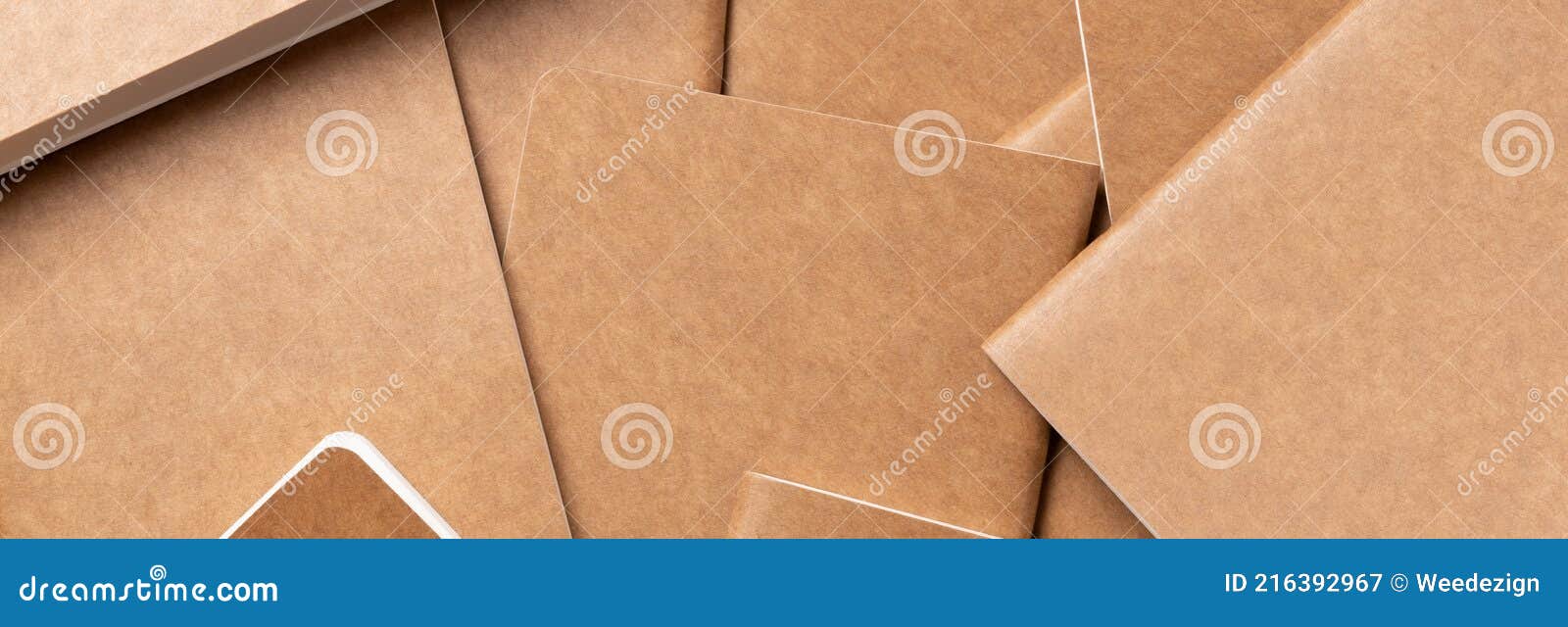 Kraft Brown Notebook Background Texture.disorder Alignment Backdrop of ...