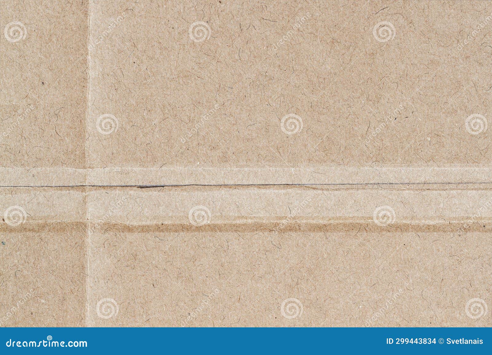 Kraft Paper, Cardboard with Strip Close-up. Surface Texture of Paper ...