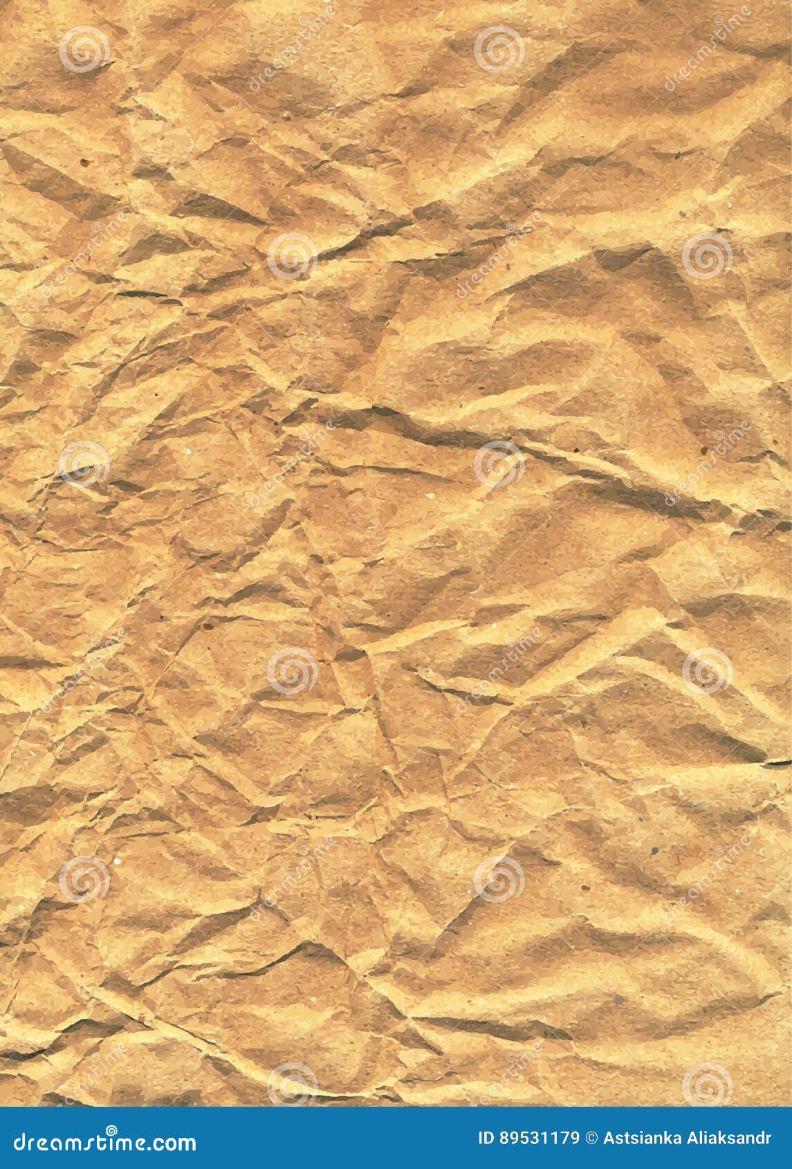 Kraft Paper Illustration, Vector Texture, Eps10. Stock Vector ...