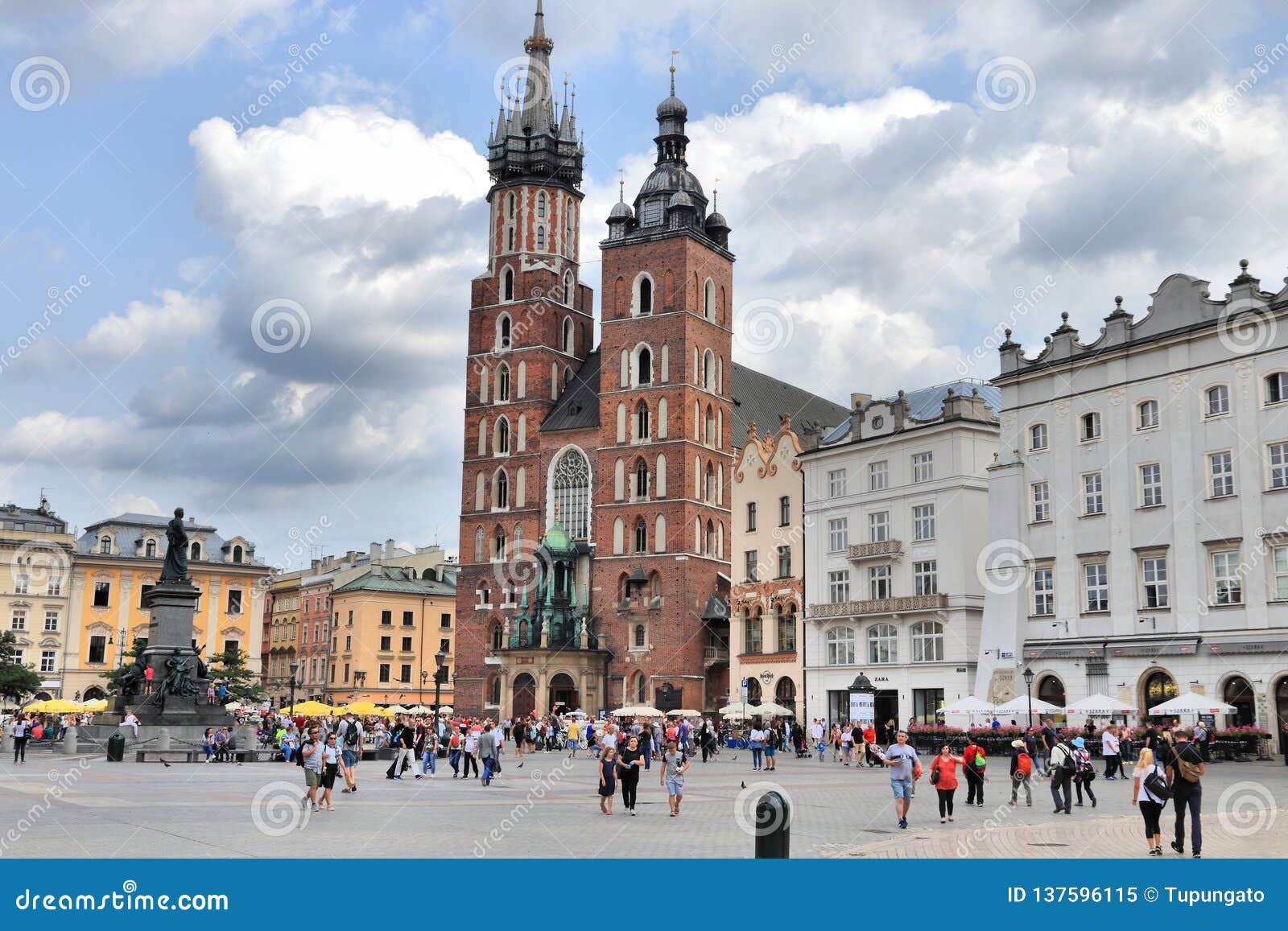 Krakow landmarks, Poland editorial image. Image of building - 137596115 Krakow landmarks, Poland editorial image. Image of building - 137596115