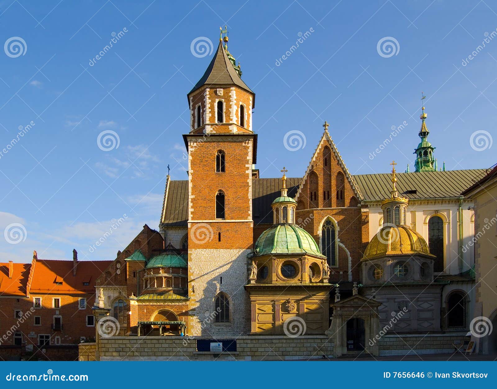 The Krakow s castle stock photo. Image of citadel, culture - 7656646