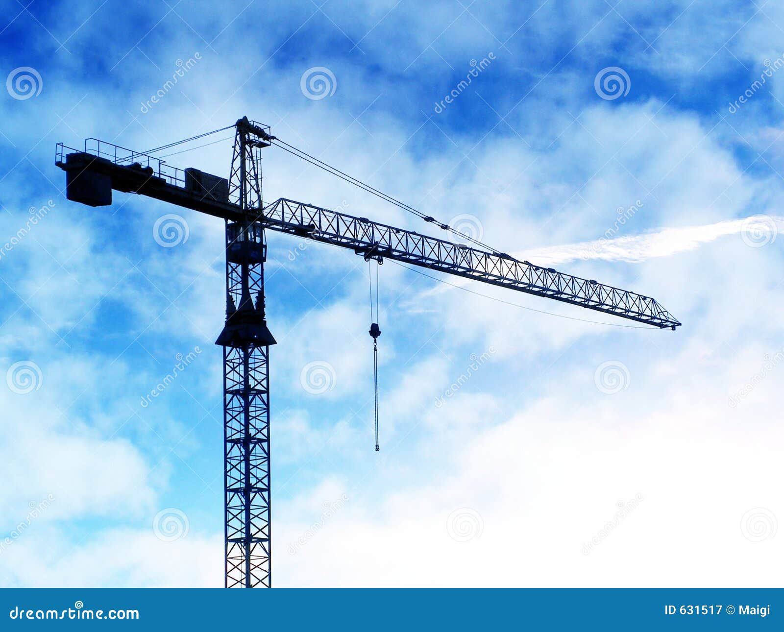 Kran stockbild. Bild von ausführung, aufwärts, konstruieren - 631517
