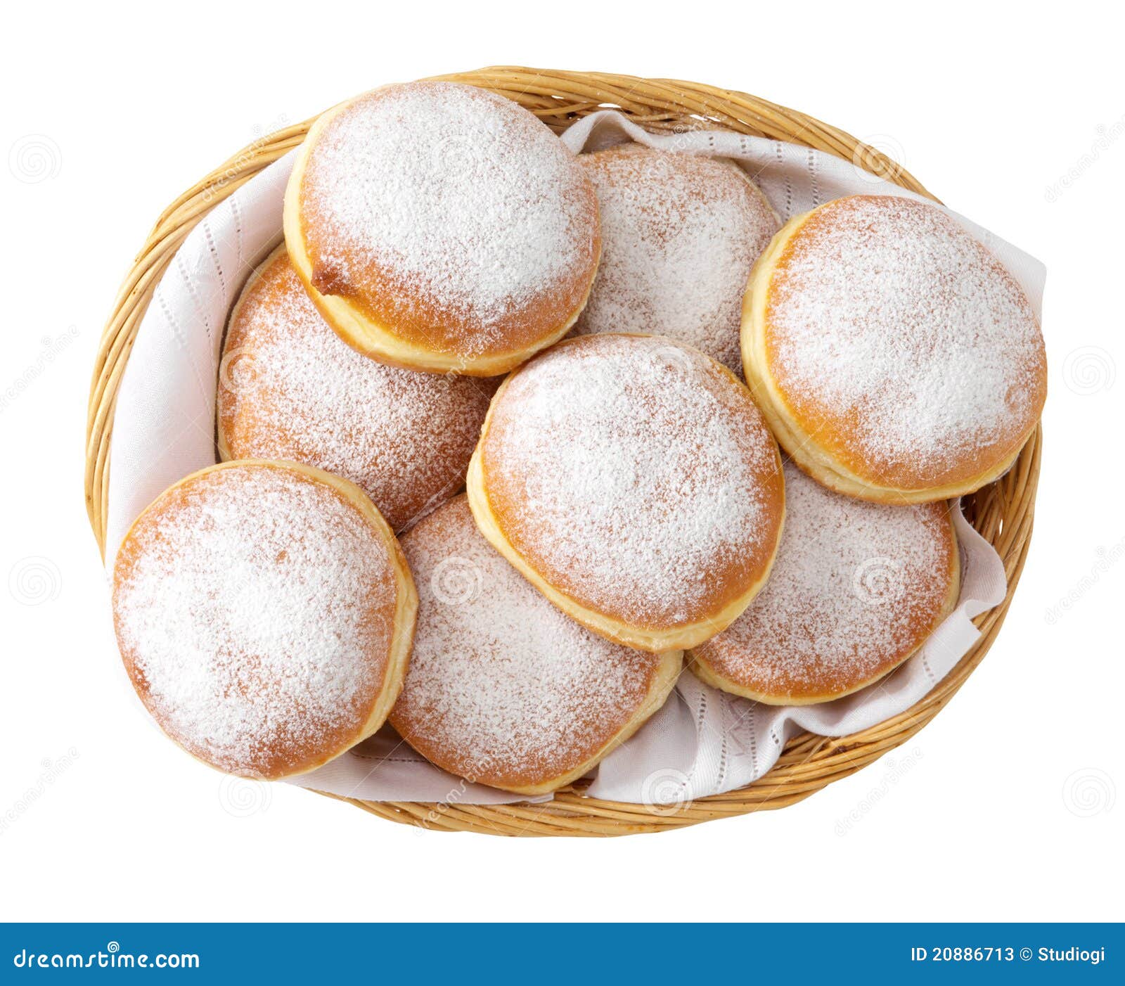 Krapfen stock image. Image of dessert, sugar, cake, milk - 20886713