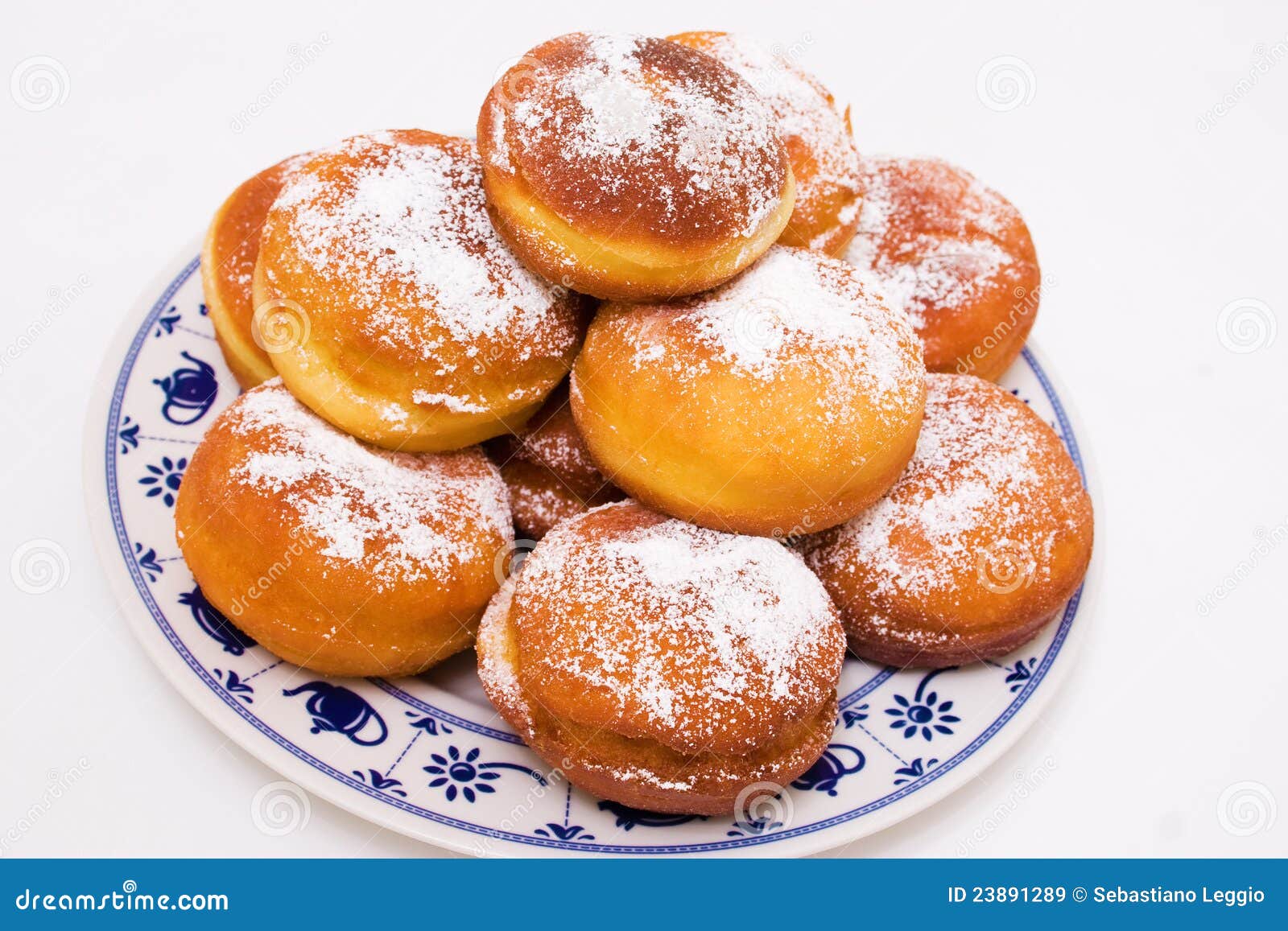 Krapfen, Typische Duitse Donuts Stock Afbeelding - Image of ...