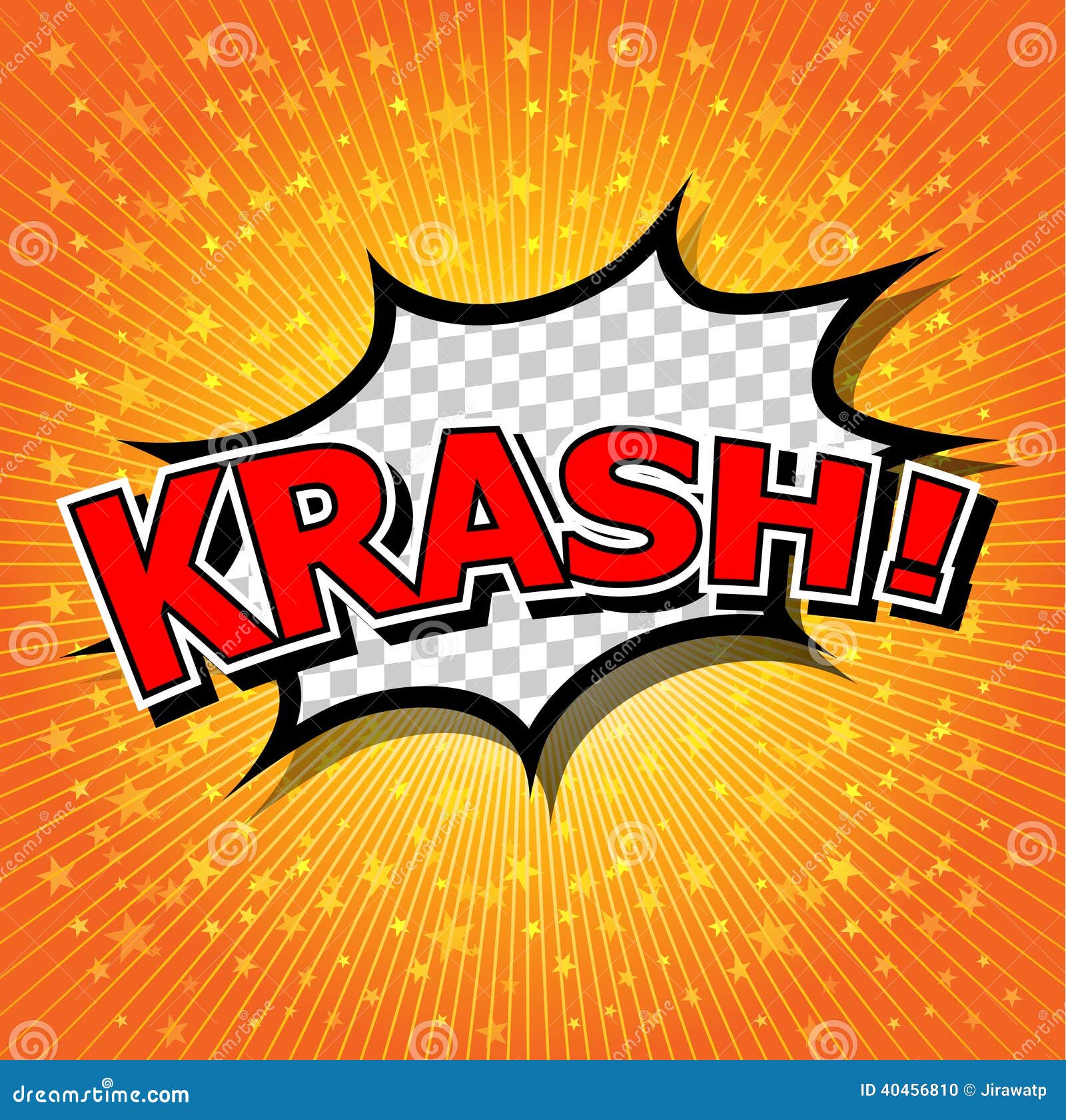 Krash! Vector Illustration | CartoonDealer.com #37866530