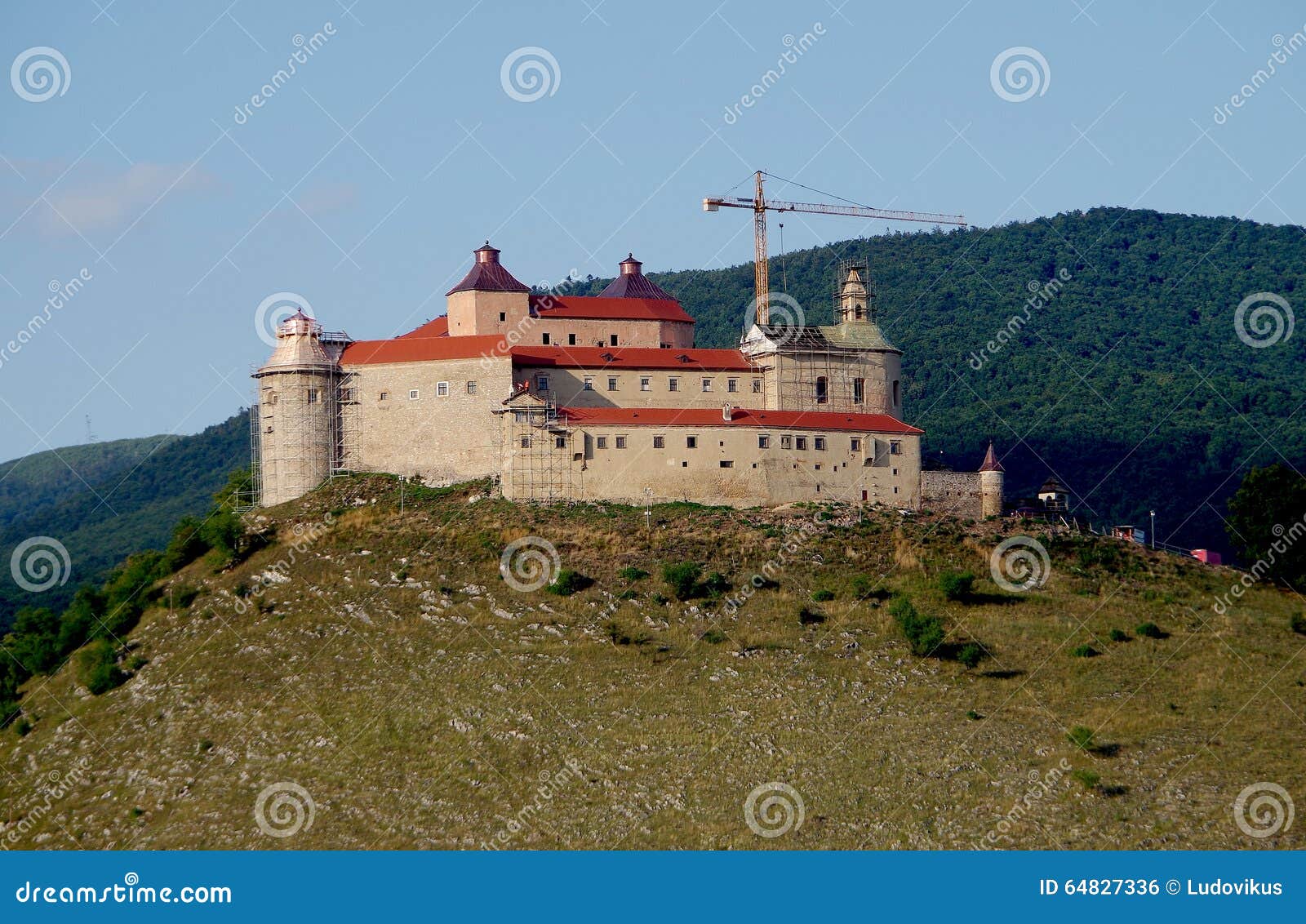 Krasna Horka Castle, Roznava Slovakia Stock Photo - Image of fantasy ...