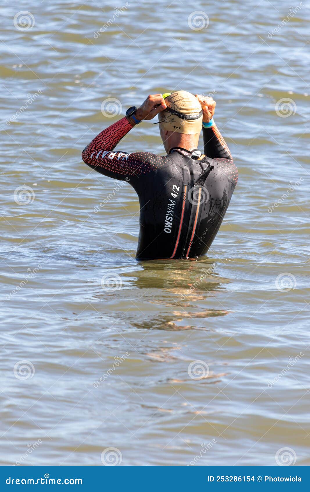 Krasnik Poland August 7, 2022 Triathlon Editorial Stock Image - Image ...