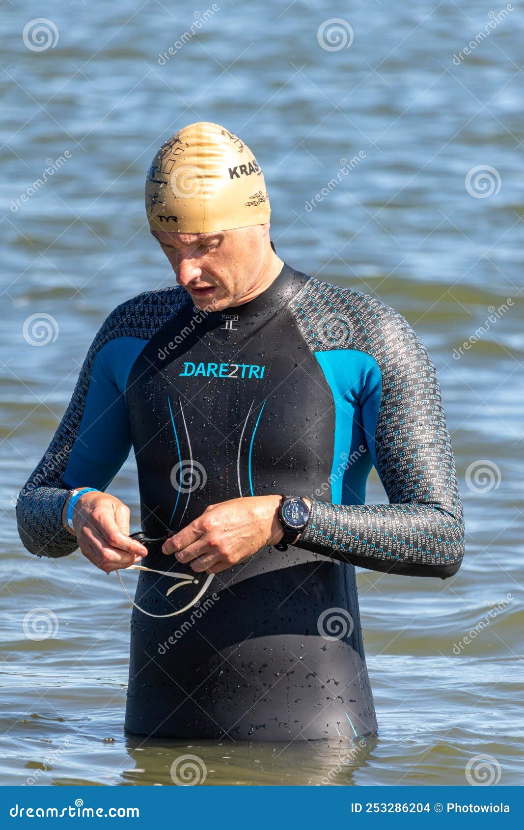 Krasnik Poland August 7, 2022 Triathlon Editorial Stock Image - Image ...