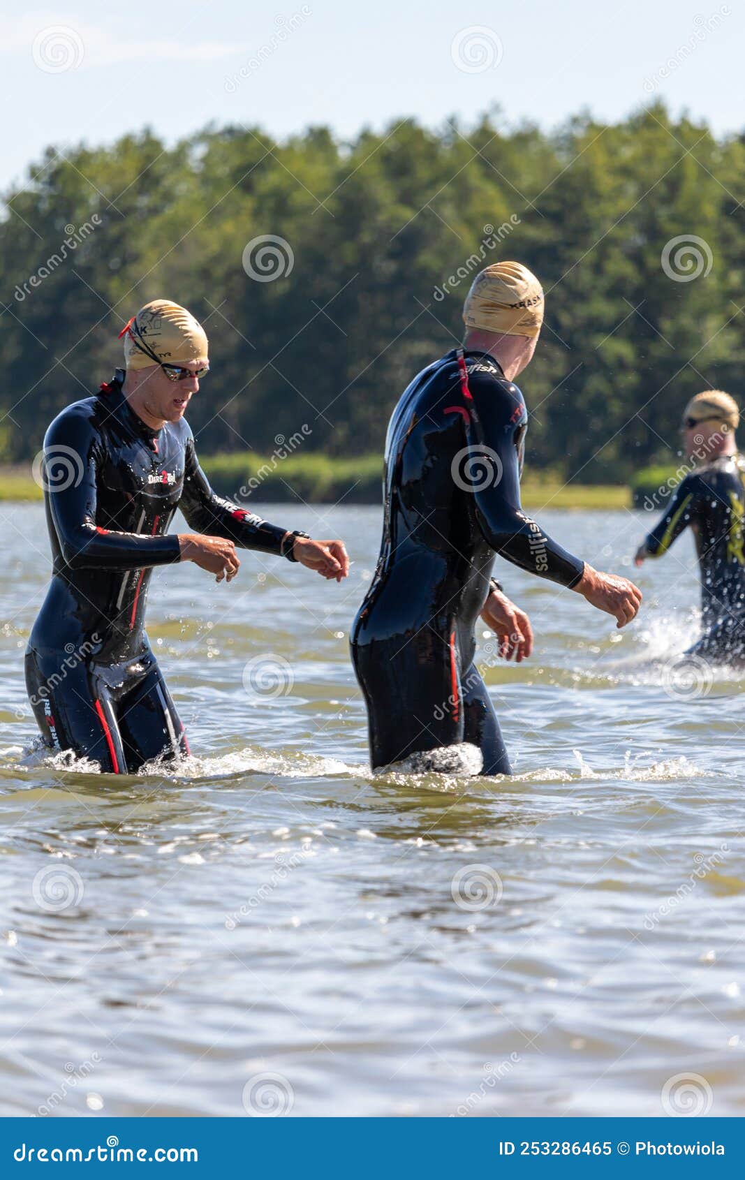 Krasnik Poland August 7, 2022 Triathlon Editorial Image - Image of ...
