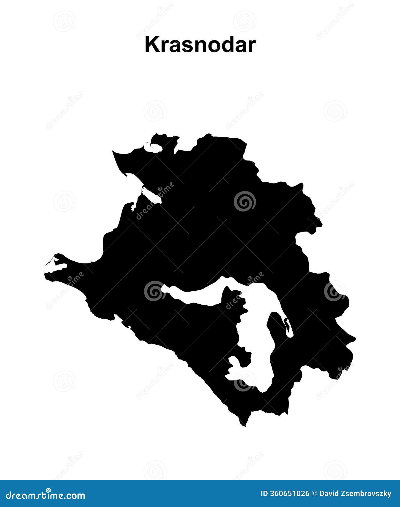Krasnodar Outline Map Cartoon Vector | CartoonDealer.com #334733501