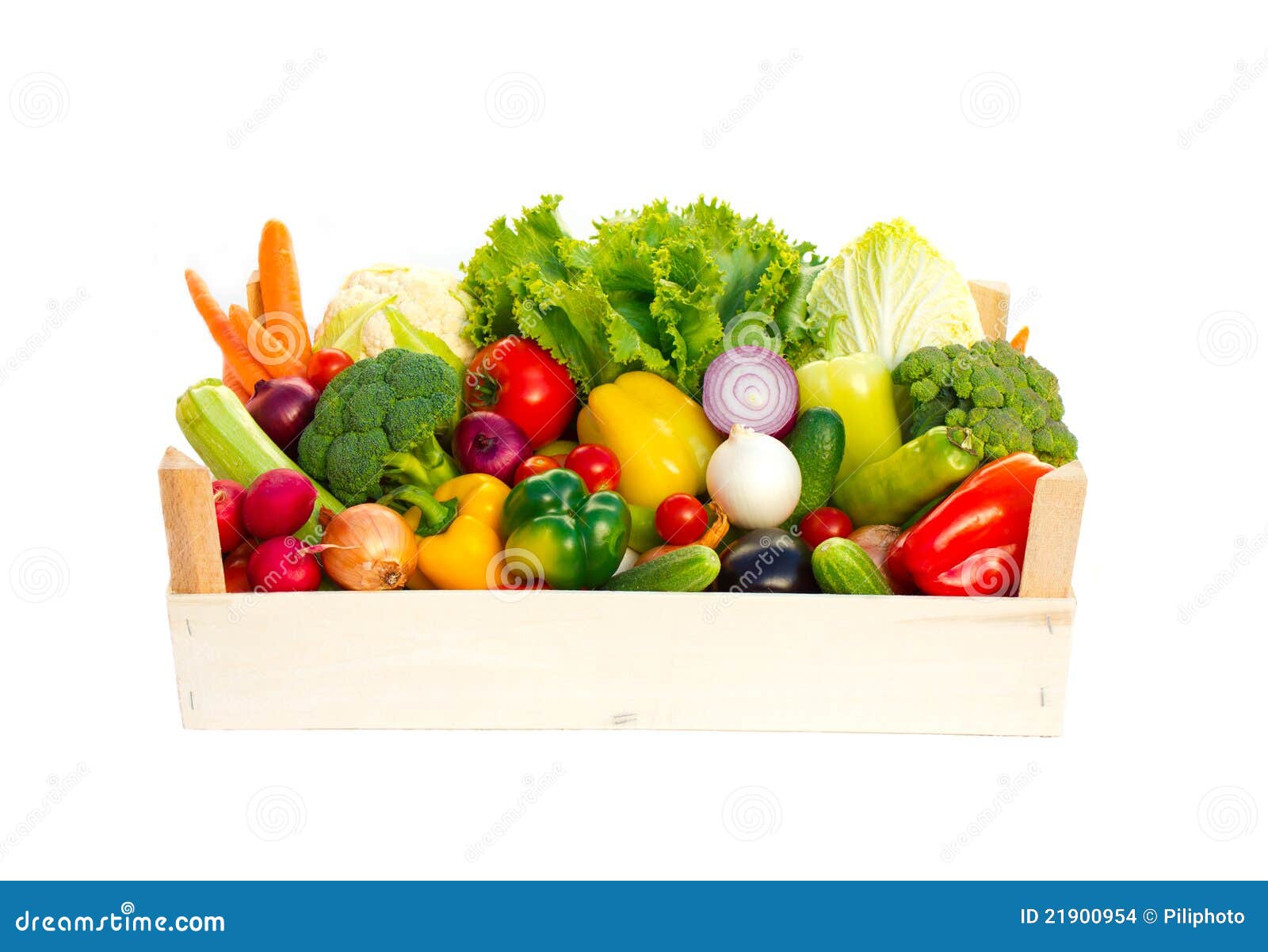 Krat met groenten stock foto. Image of kool, paprika - 21900954