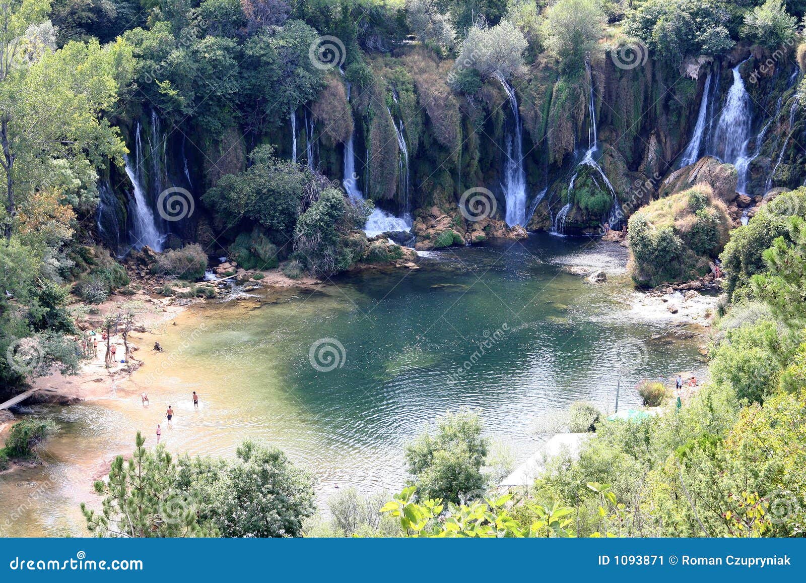 Kravica stock image. Image of forest, herzegovina, drop - 1093871