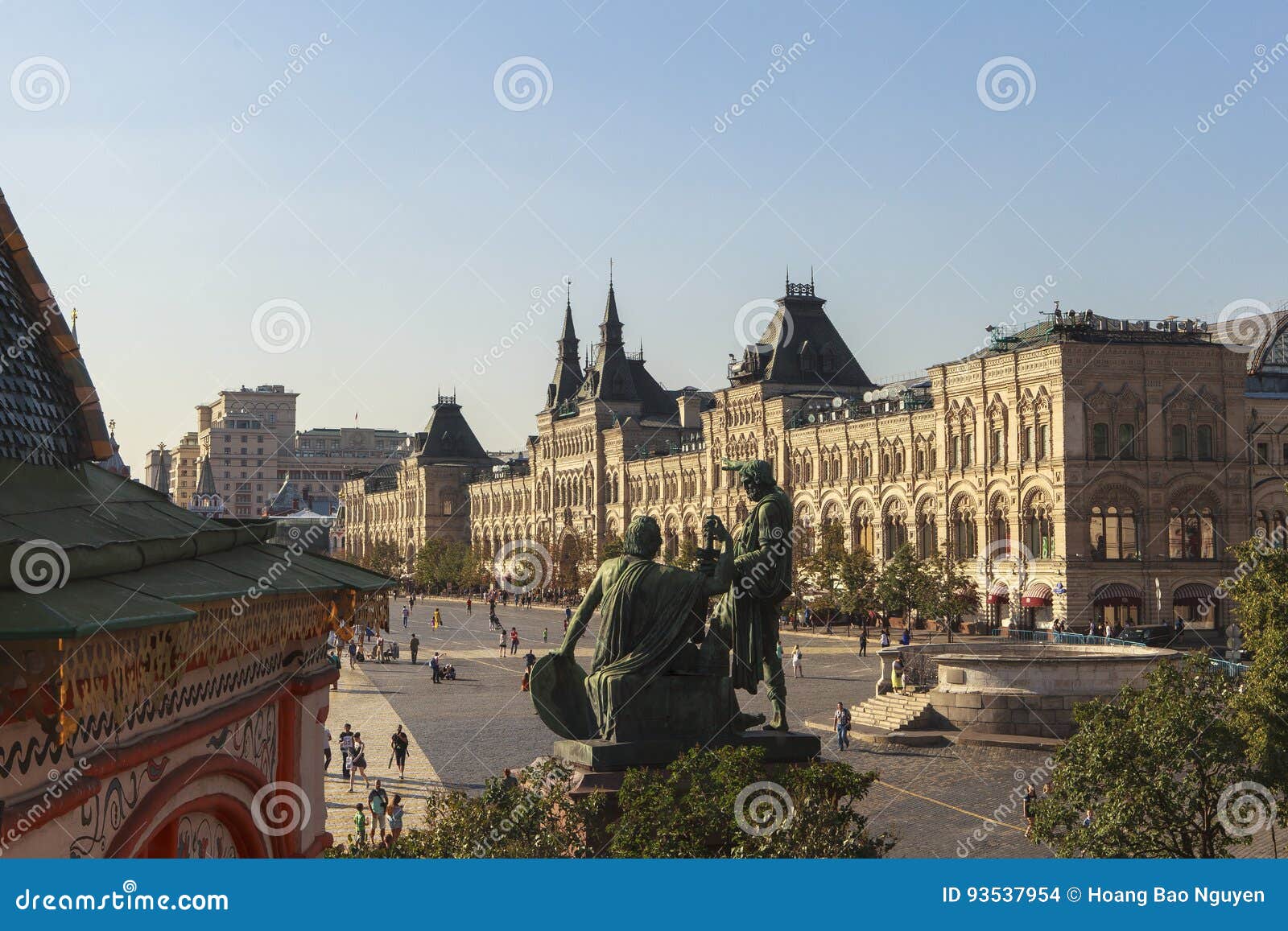 Kremlin Et Place Rouge à Moscou Image stock éditorial - Image du ...