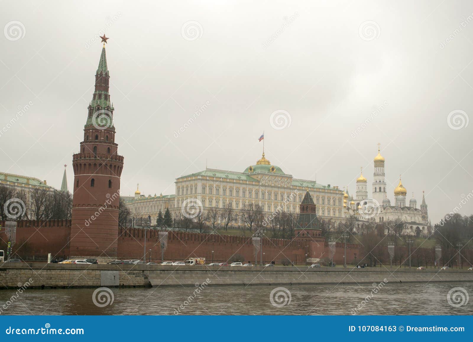 The Kremlin is a Fortified Complex in the Centre of Moscow. . Stock ...