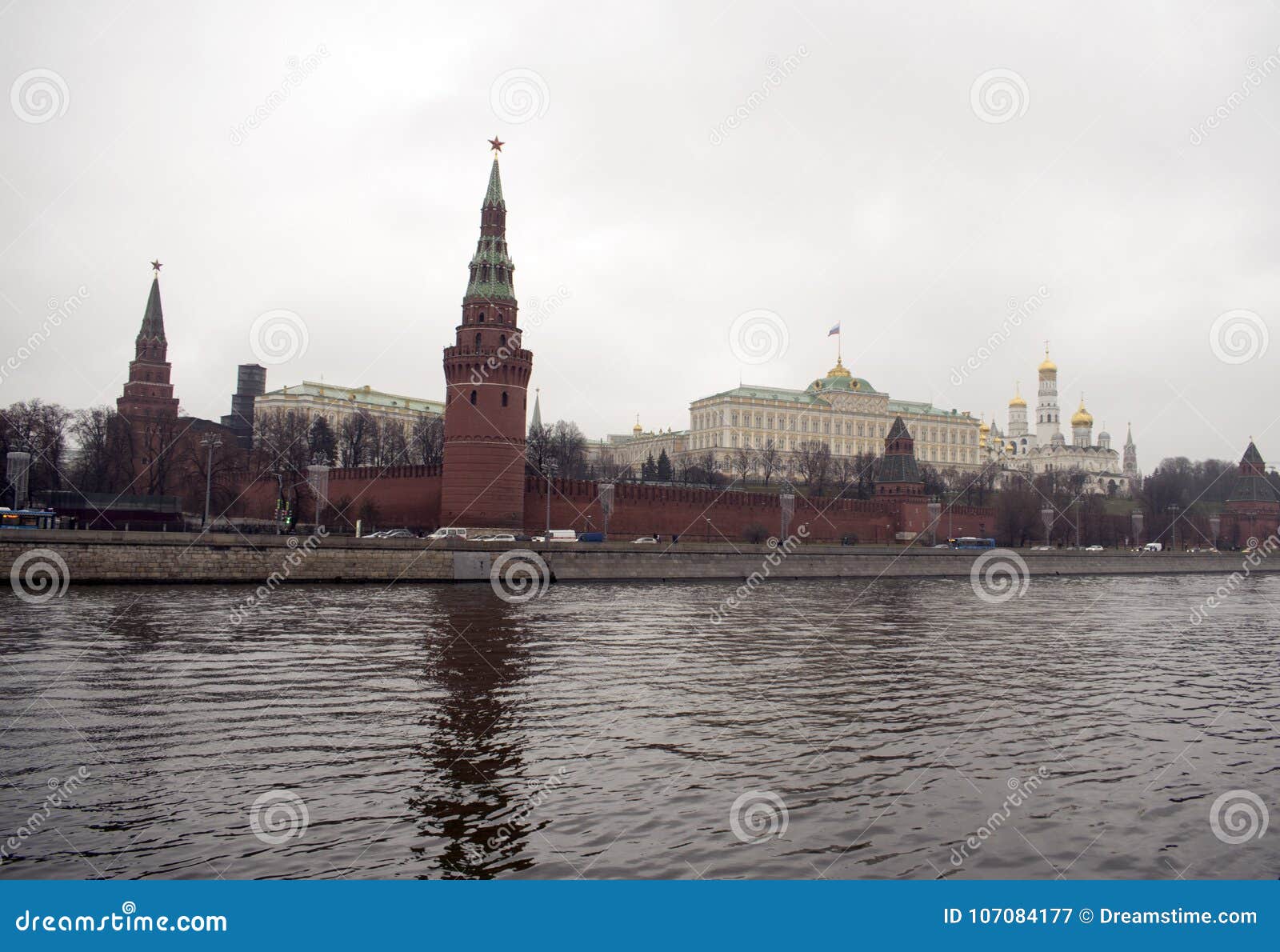 The Kremlin is a Fortified Complex in the Centre of Moscow. . Stock ...