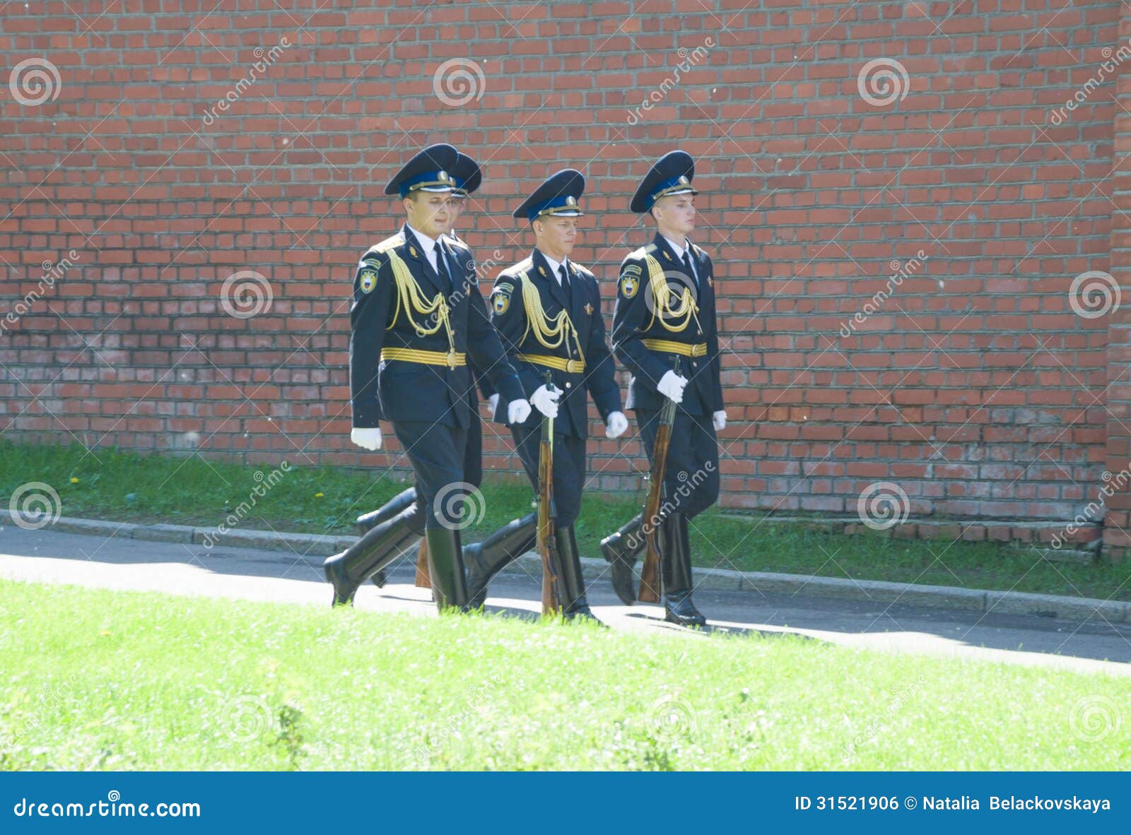 Kremlin Guard Returns from Duty Editorial Photo - Image of army ...