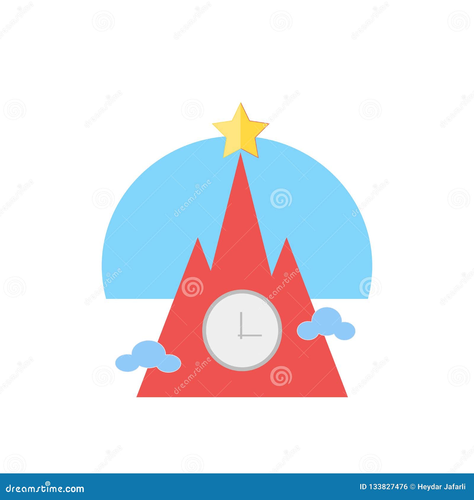 Kremlin Icon Vector Sign and Symbol Isolated on White Background Stock ...