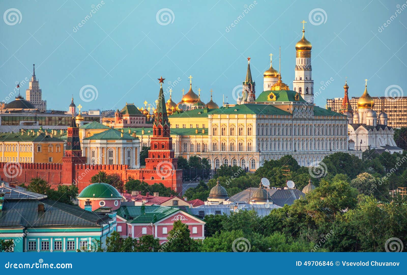 Kremlin - Moscou, Place Rouge Photo stock - Image du christianisme ...