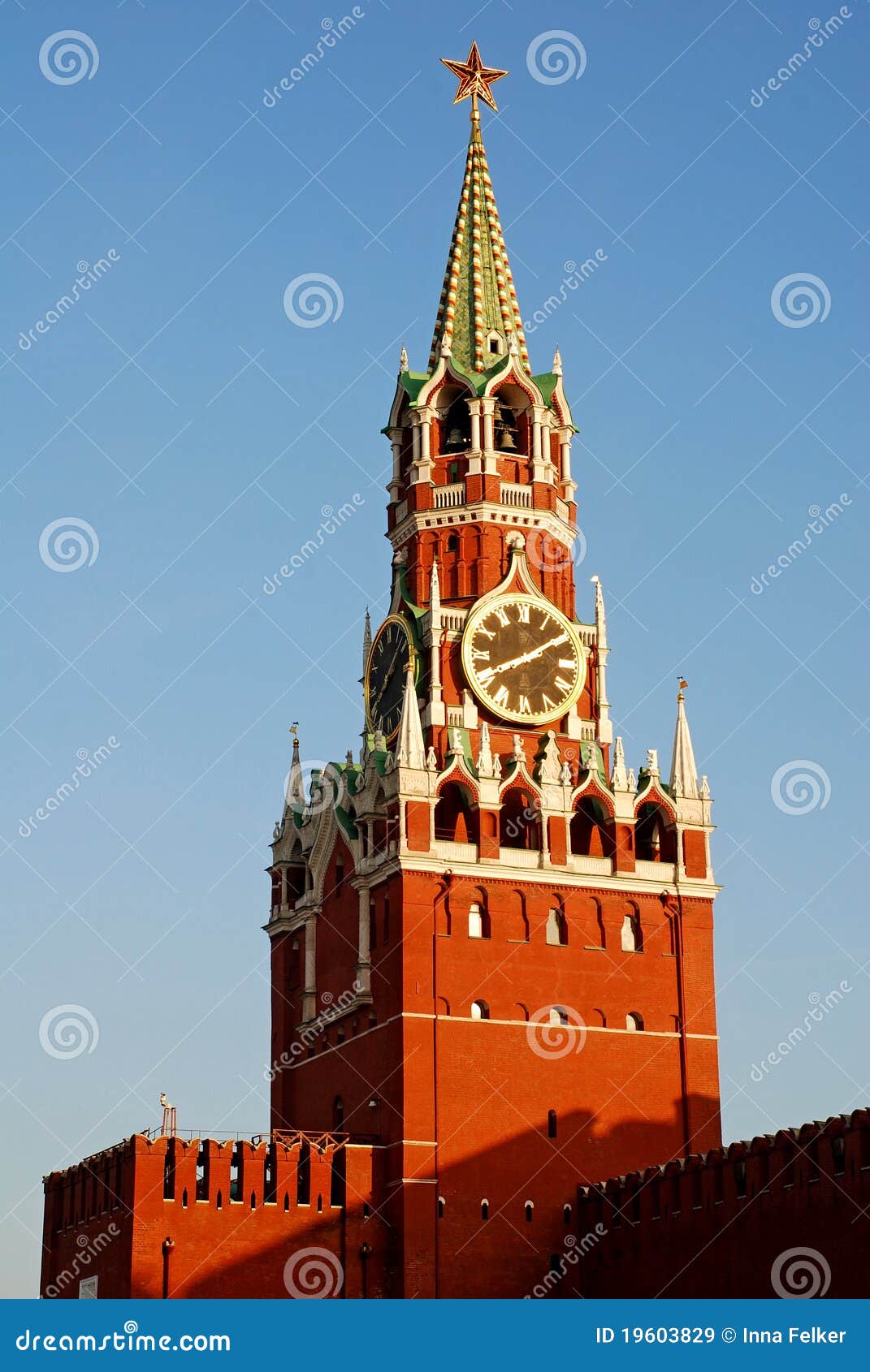 Kremlin (Moscow, Russia) stock image. Image of famous - 19603829