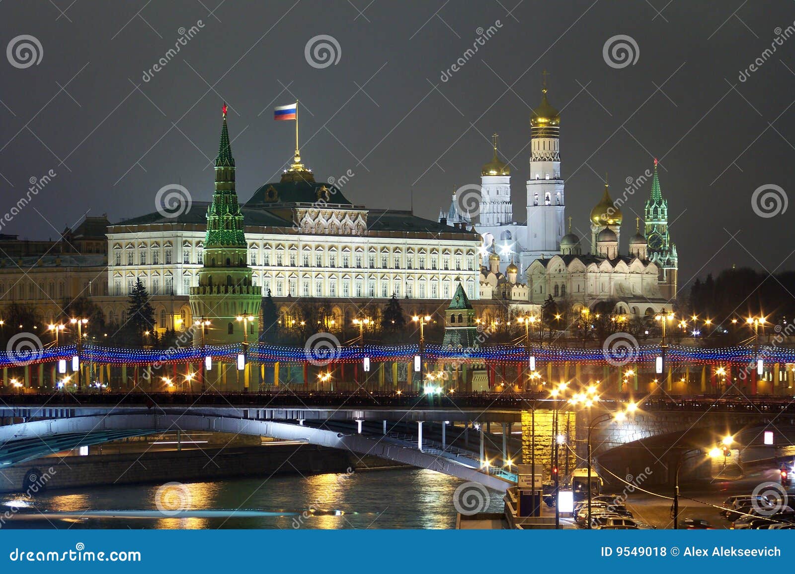 Kremlin at night stock photo. Image of cities, kremlin - 9549018
