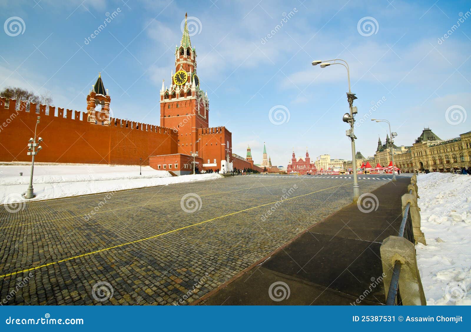 Kremlin, red square stock image. Image of landmarks, culture - 25387531