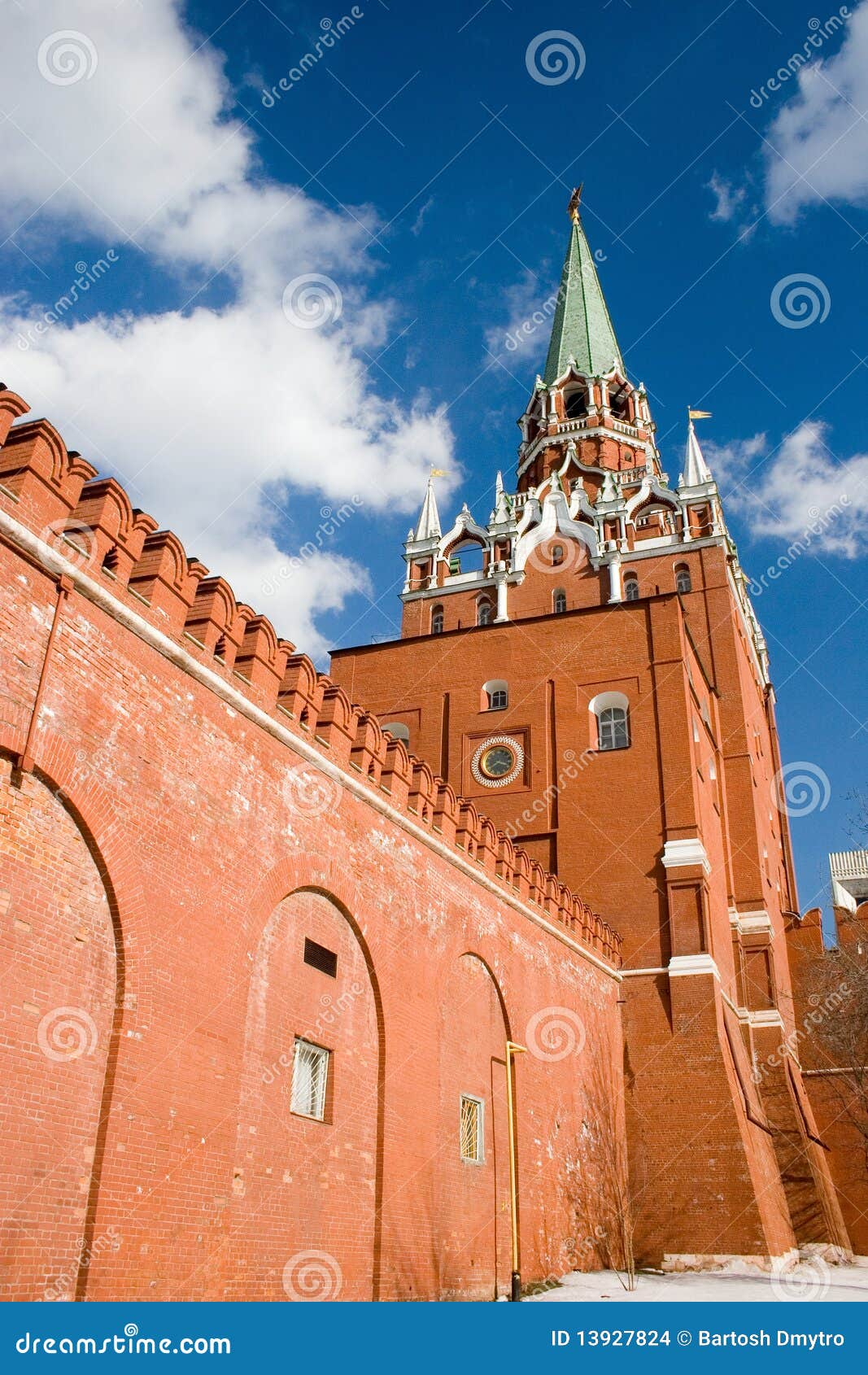Kremlin on the Red Square in Moscow Stock Photo - Image of outdoors ...