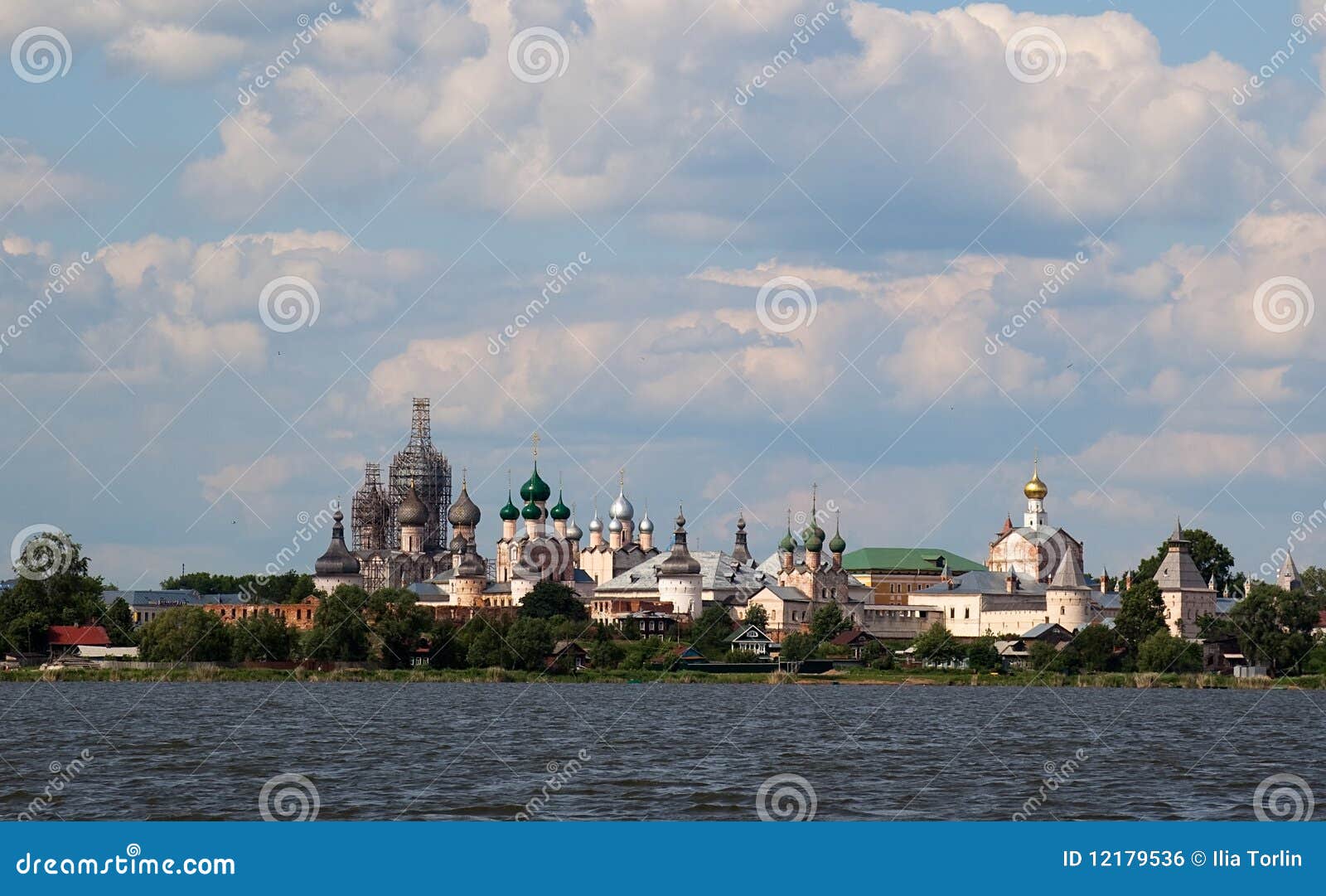 Kremlin. Rostov Veliky. Russia Stock Photo - Image of masonry, citadel ...