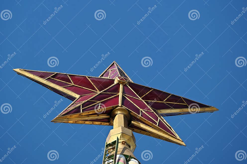 Kremlin star. stock photo. Image of people, capital - 346986158