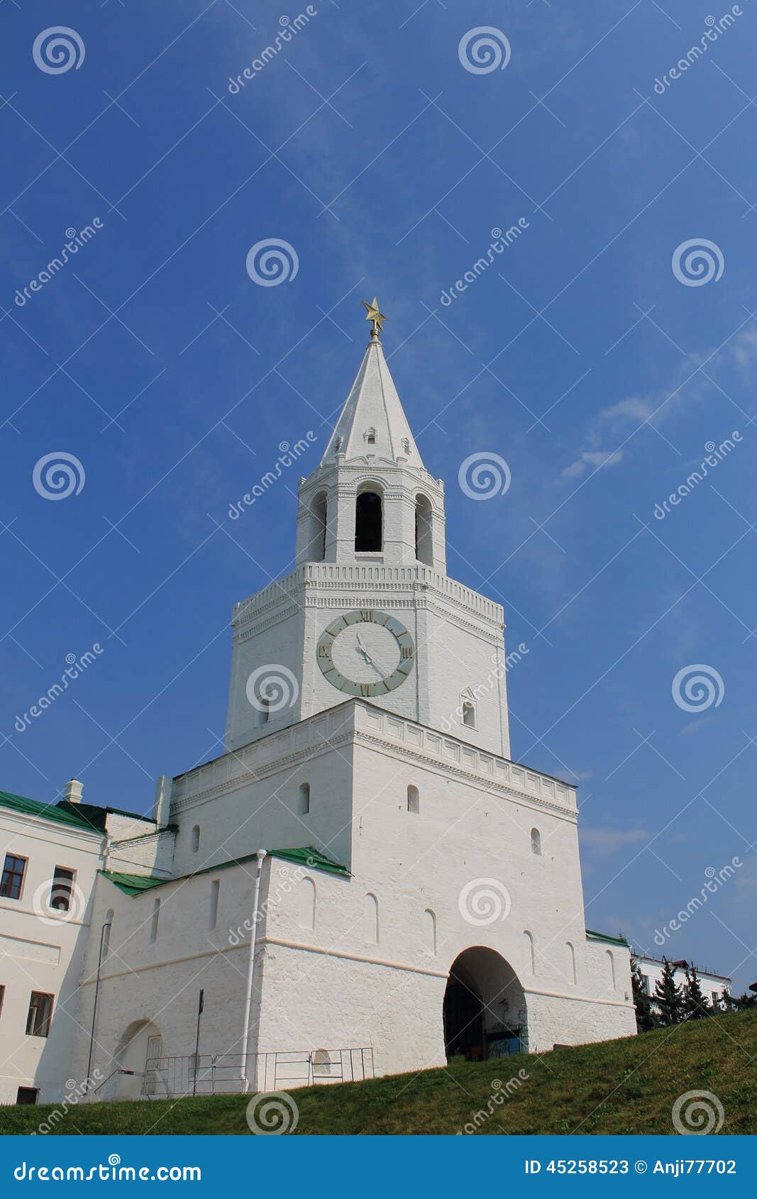 Kremlin tower stock image. Image of fort, styles, city - 45258523