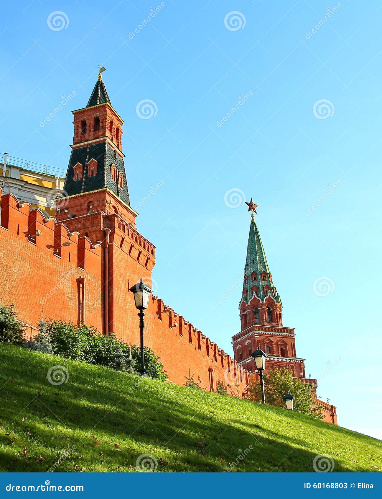 Kremlin Wall stock image. Image of kremlin, city, stone - 60168803
