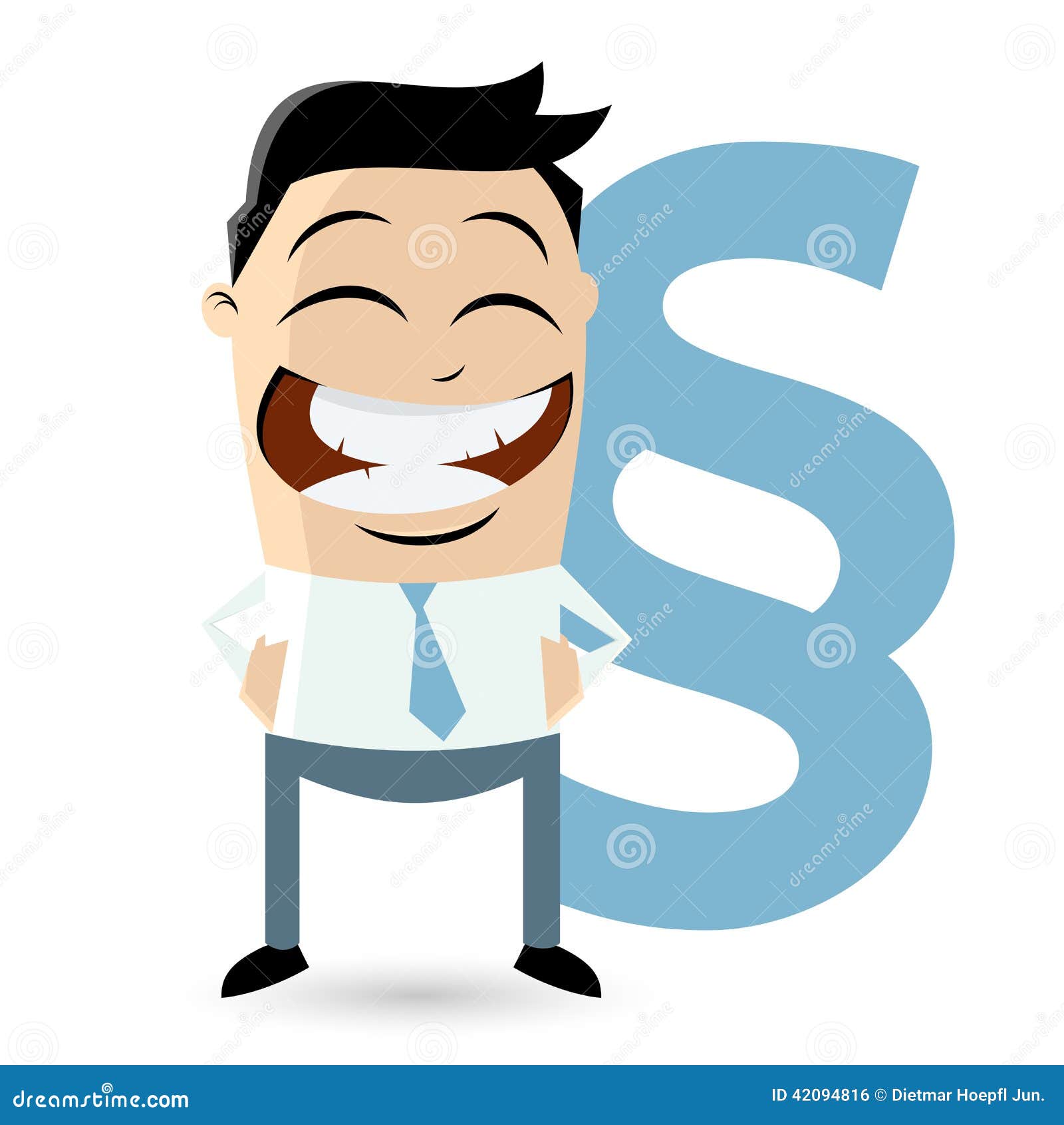 Kreskówka prawnik ilustracja wektor. Ilustracja złożonej z ochrona ...