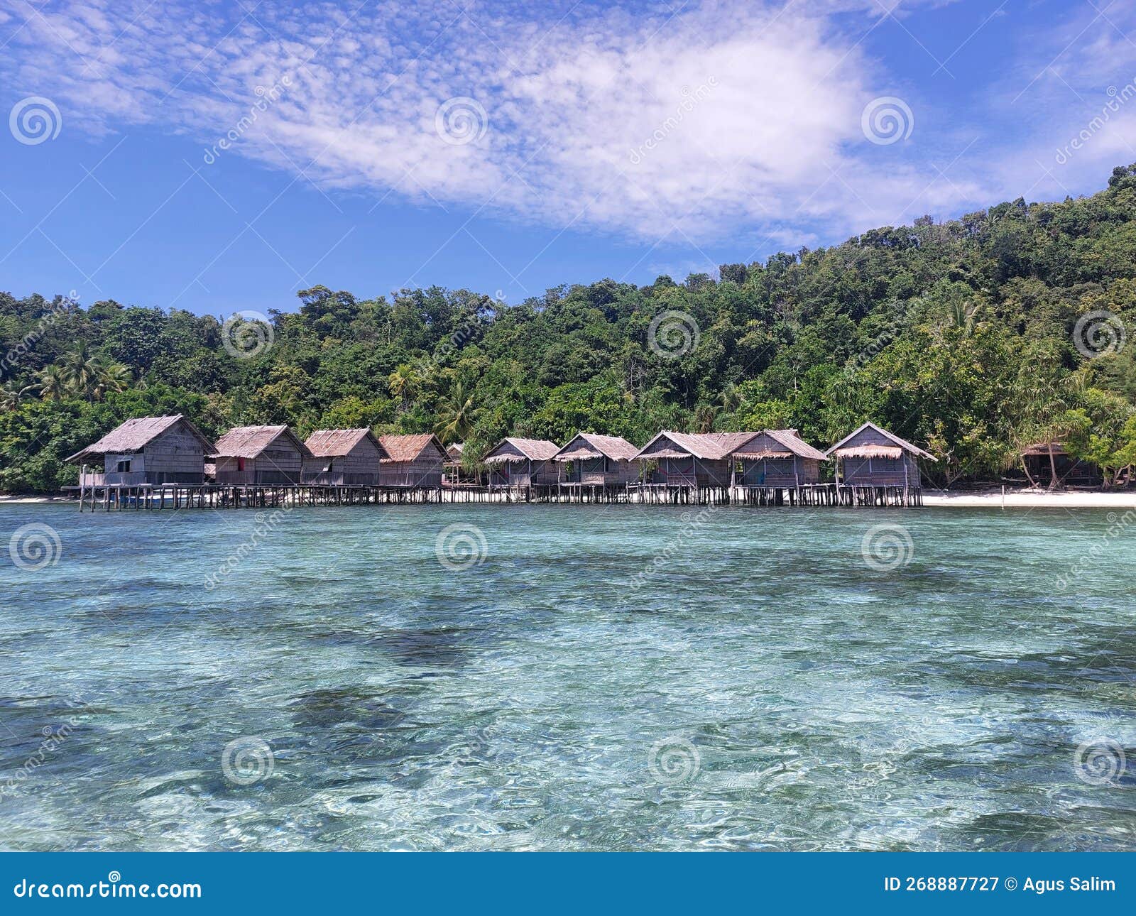 Kri Island Raja Ampat stock image. Image of destination - 268887727