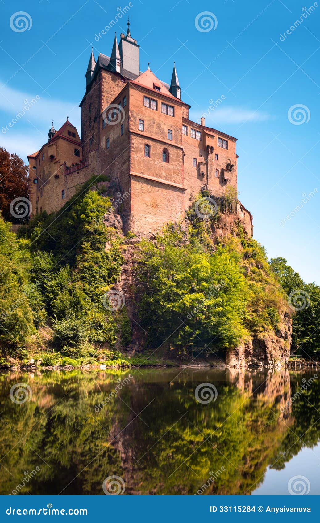 Kriebstein Castle, Saxony, Germany Stock Photo - Image of military ...