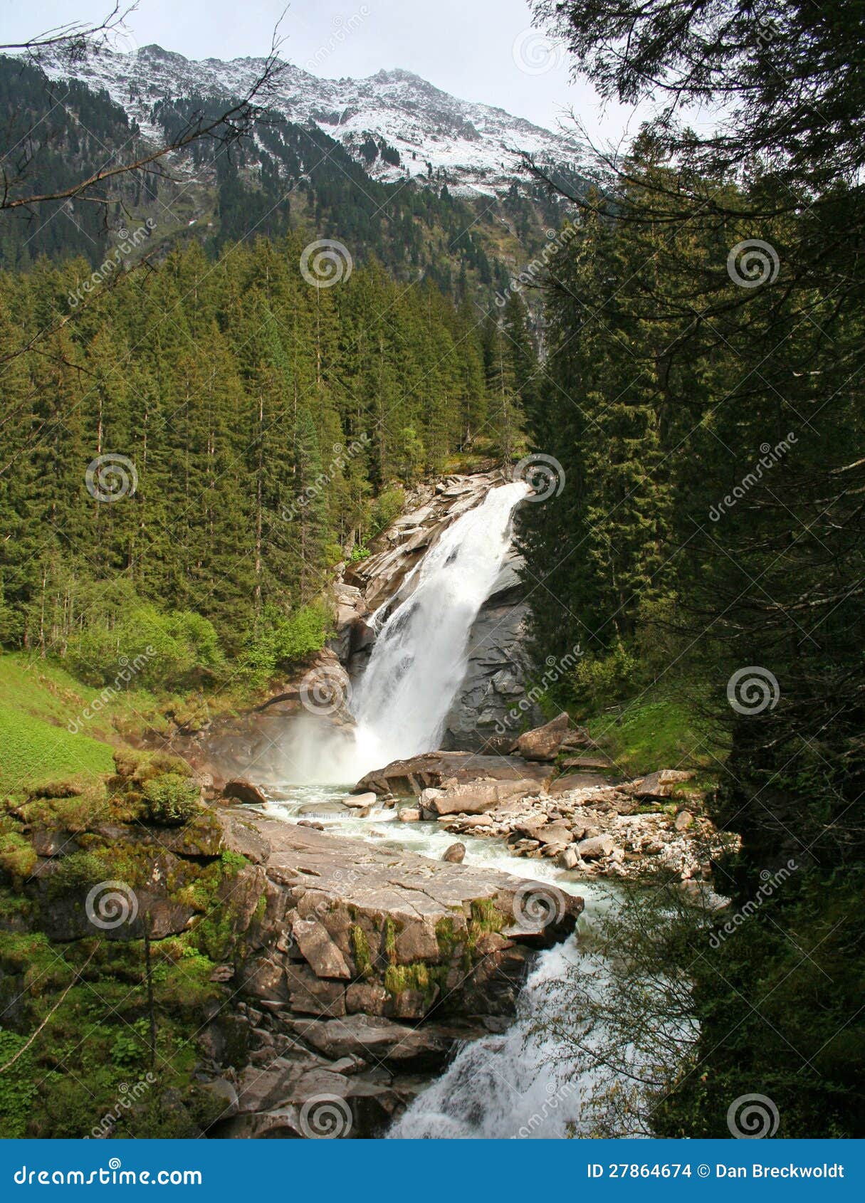 Krimmler Falls stock photo. Image of water, outdoors - 27864674