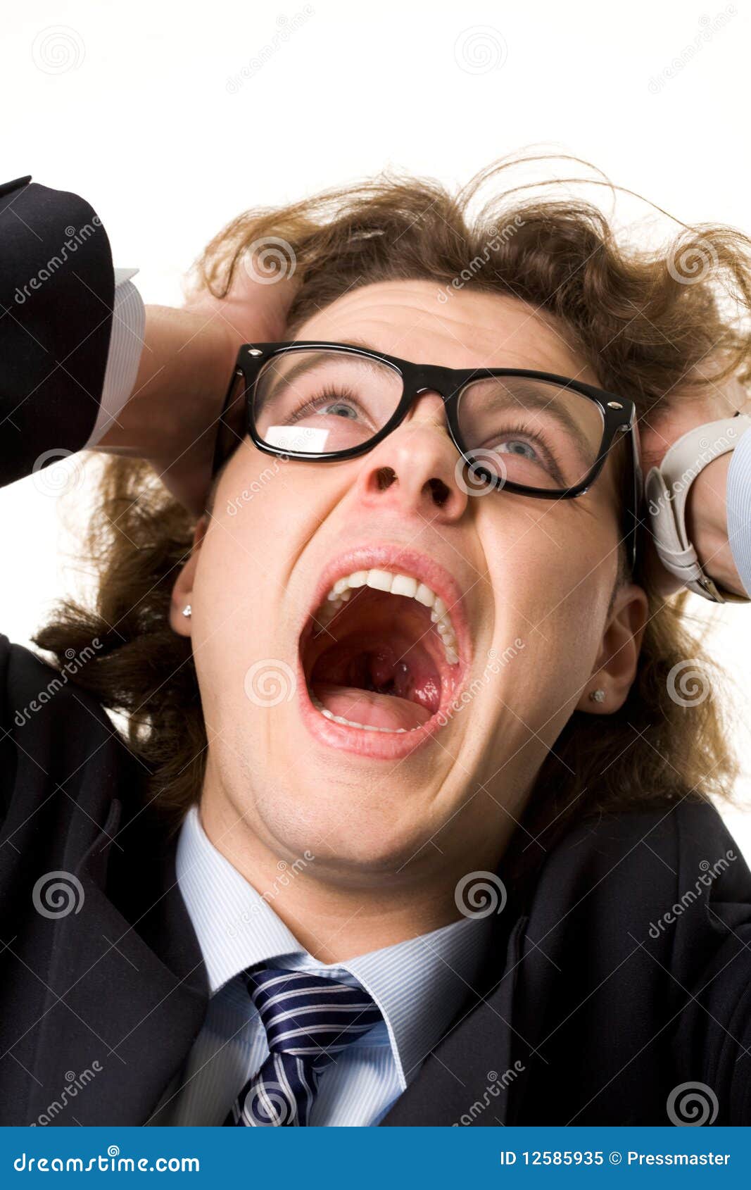 Krise stockbild. Bild von getrennt, schreien, geschäft - 12585935