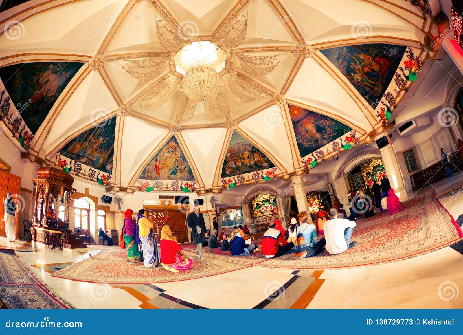 ISKCON Delhi Hindu Temple In New Delhi, India Stock Photography ... ISKCON Delhi Hindu Temple In New Delhi, India Stock Photography ...