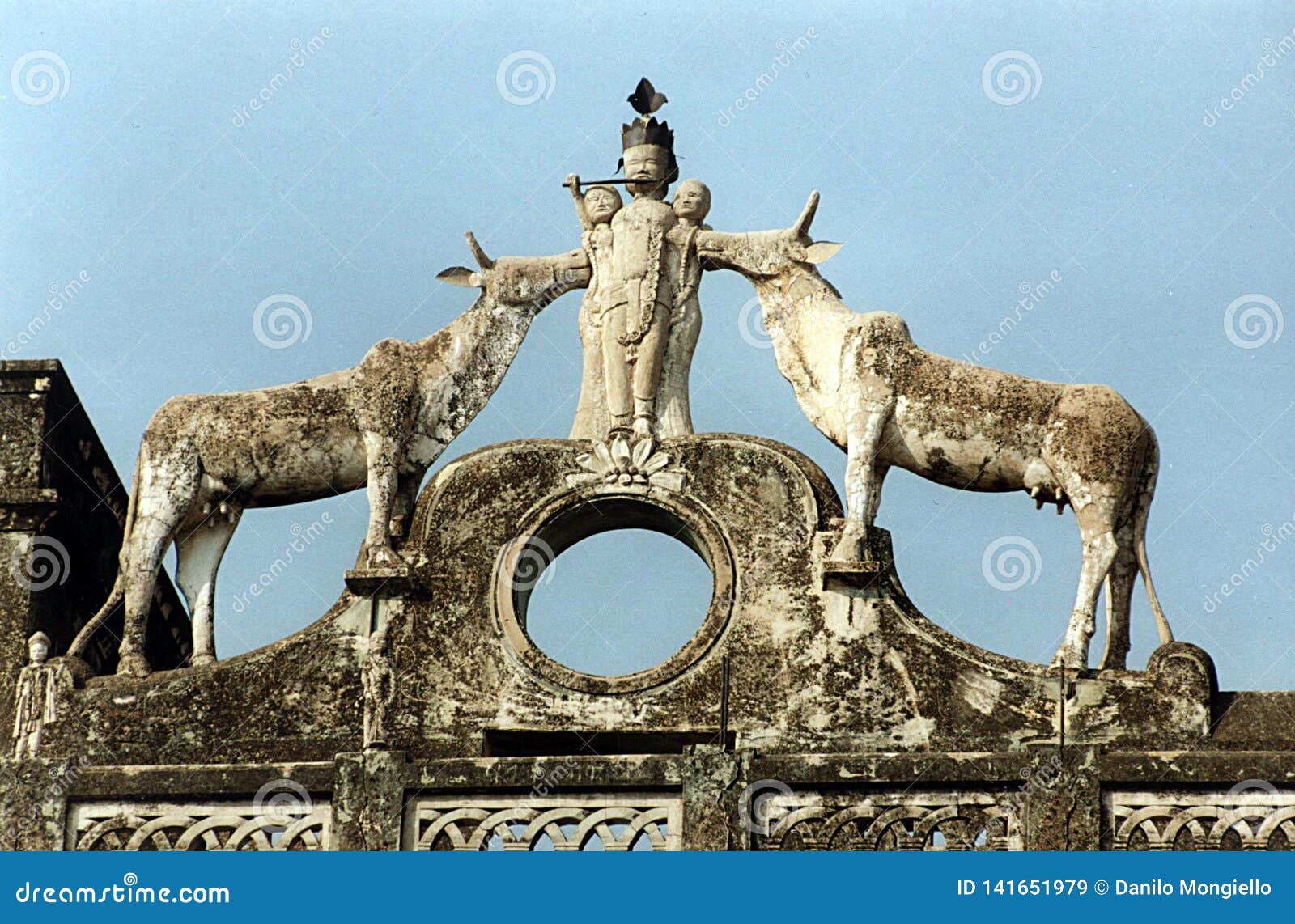 Krishna gate stock image. Image of statue, decoration - 141651979