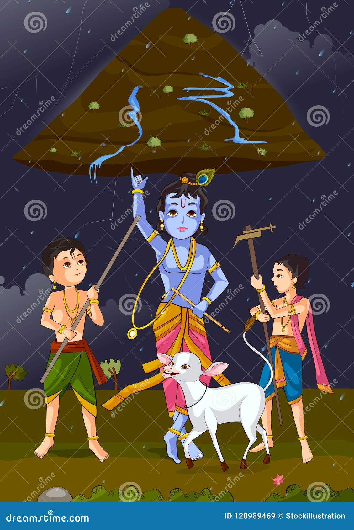 Srikrishna Cartoons, Illustrations & Vector Stock Images - 229 Pictures ...