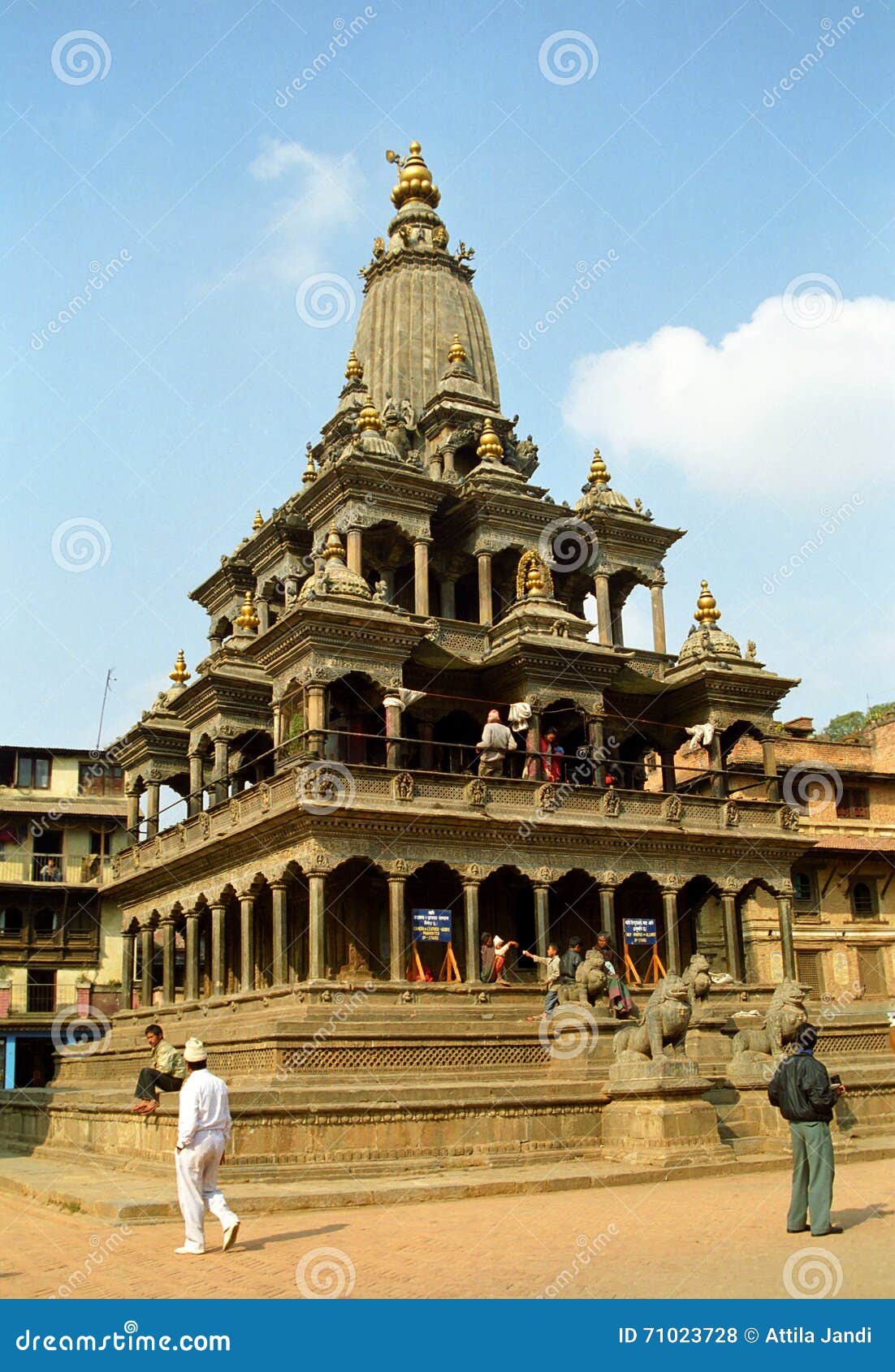 Krishna Mandir, Patan, Nepal Editorial Stock Photo - Image of gompa ...