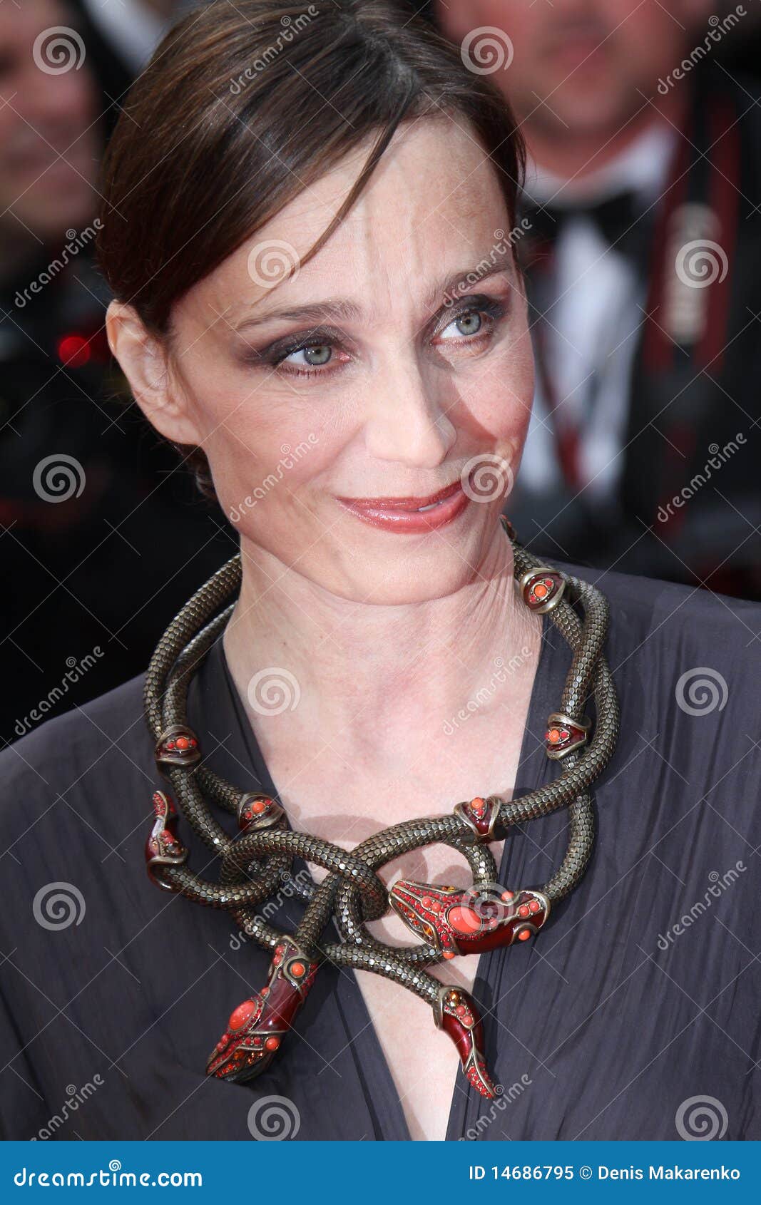 Kristin Scott Thomas editorial image. Image of ceremony - 14686795