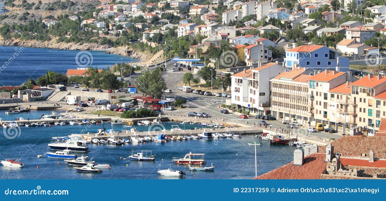 Kroatien - Senj stockbild. Bild von ansicht, wasser, schön - 22317259