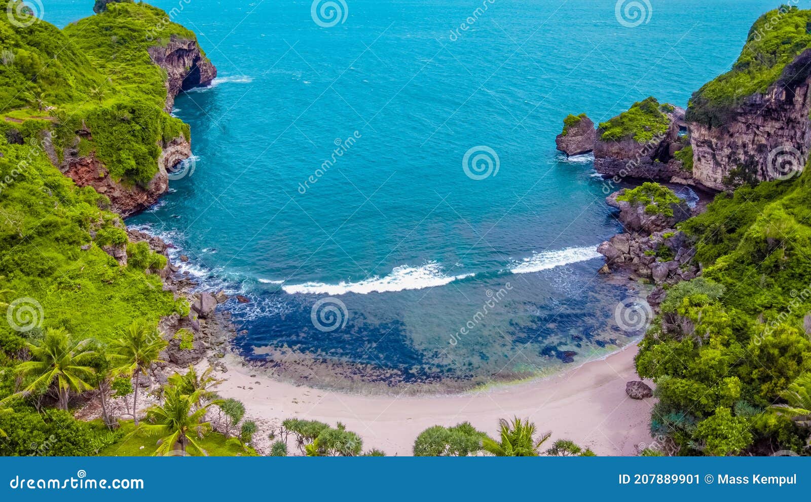 Krokoh beach stock image. Image of beach, sand, jogjakarta - 207889901
