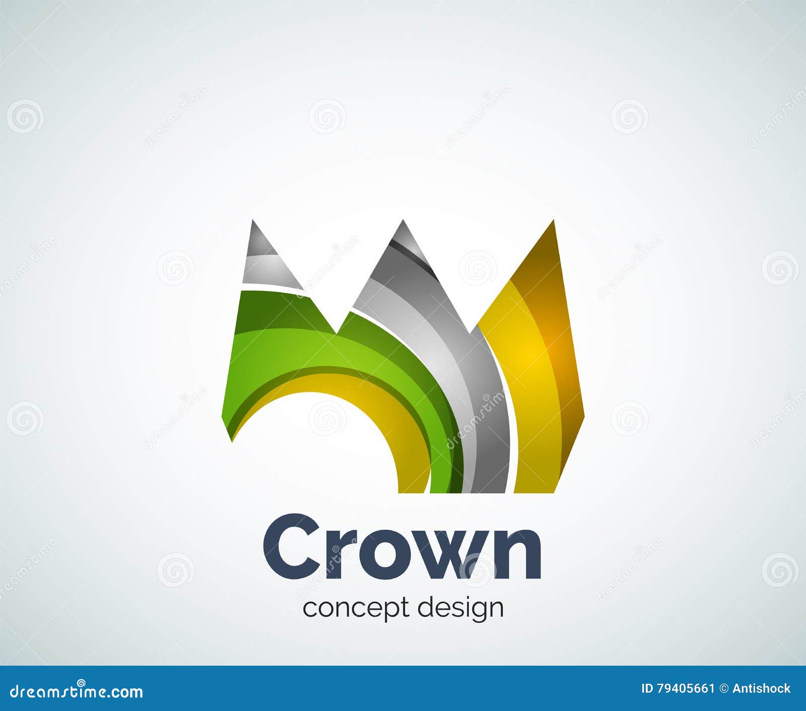 Krona Logo Template vektor illustrationer. Illustration av ...