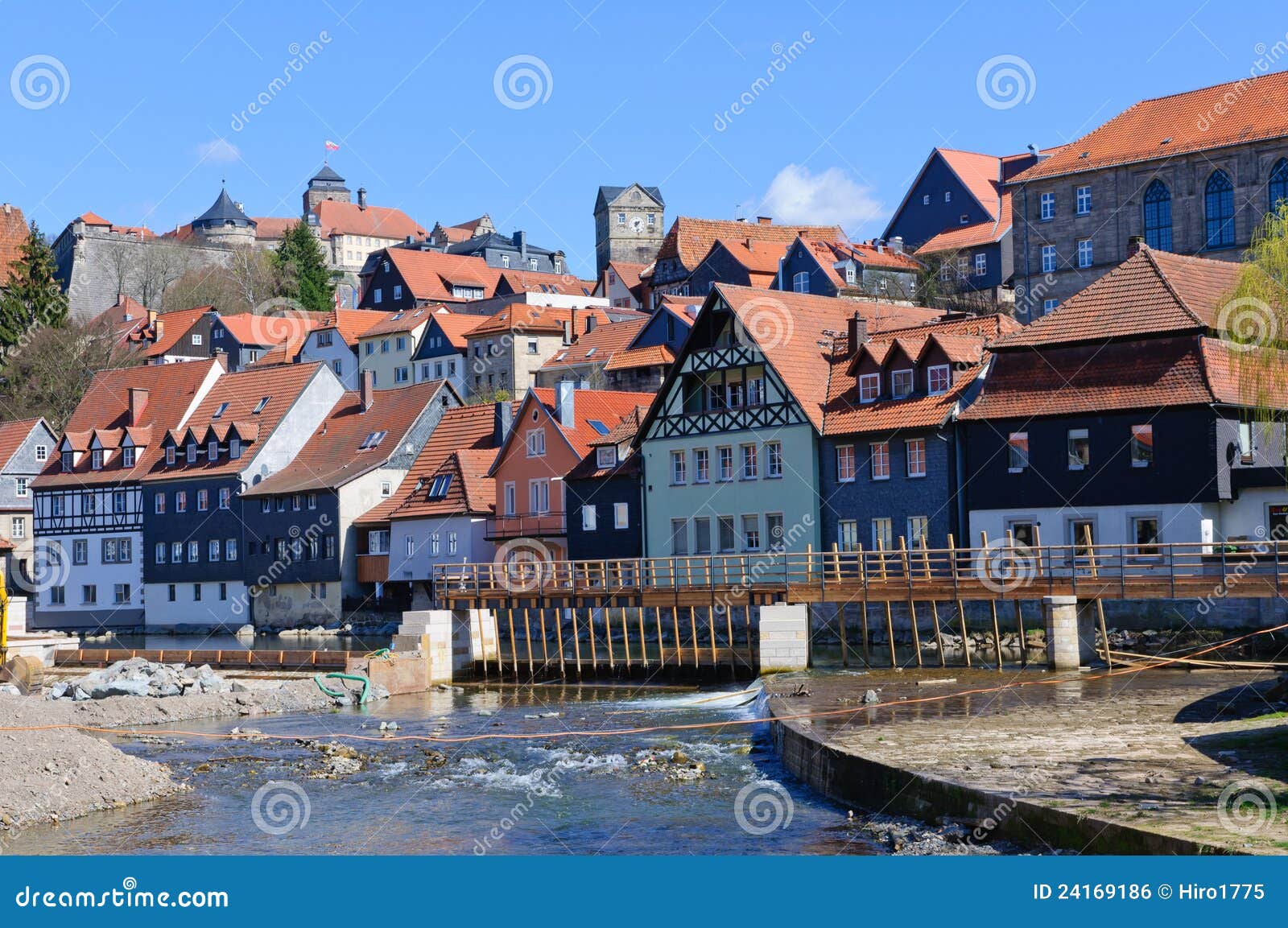 Kronach, Alemania foto de archivo. Imagen de rosenberg - 24169186