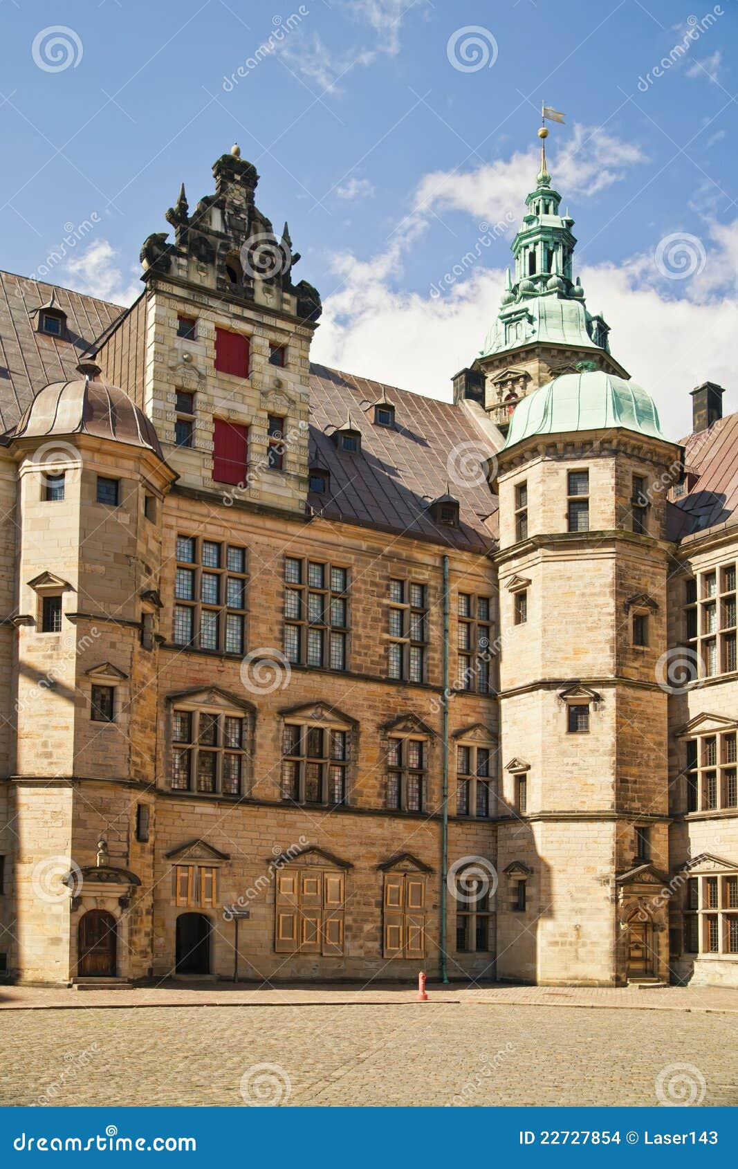Kronborg Castle stock photo. Image of fort, protection - 22727854