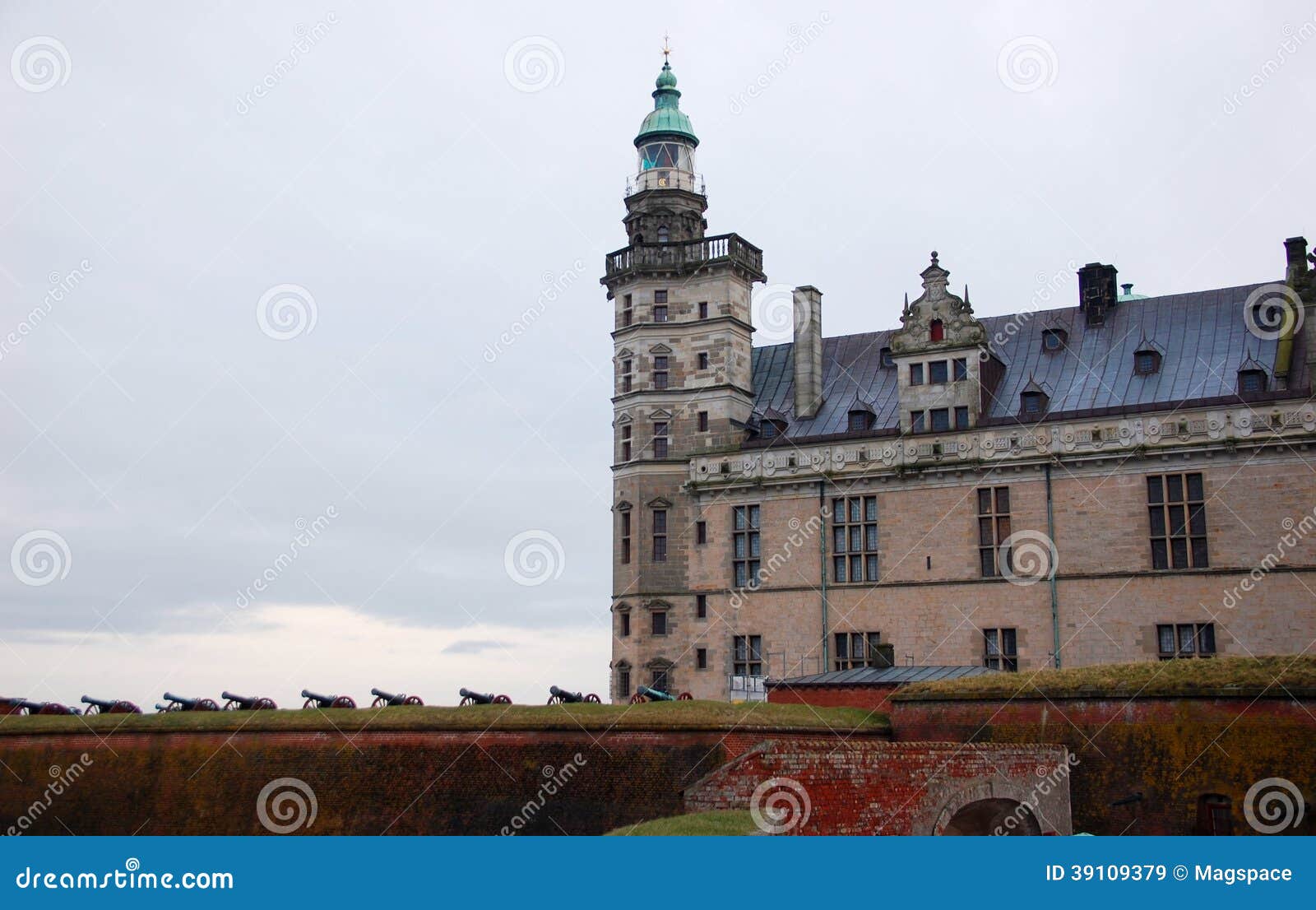 Kronborg castle, Denmark stock image. Image of scandinavian - 39109379