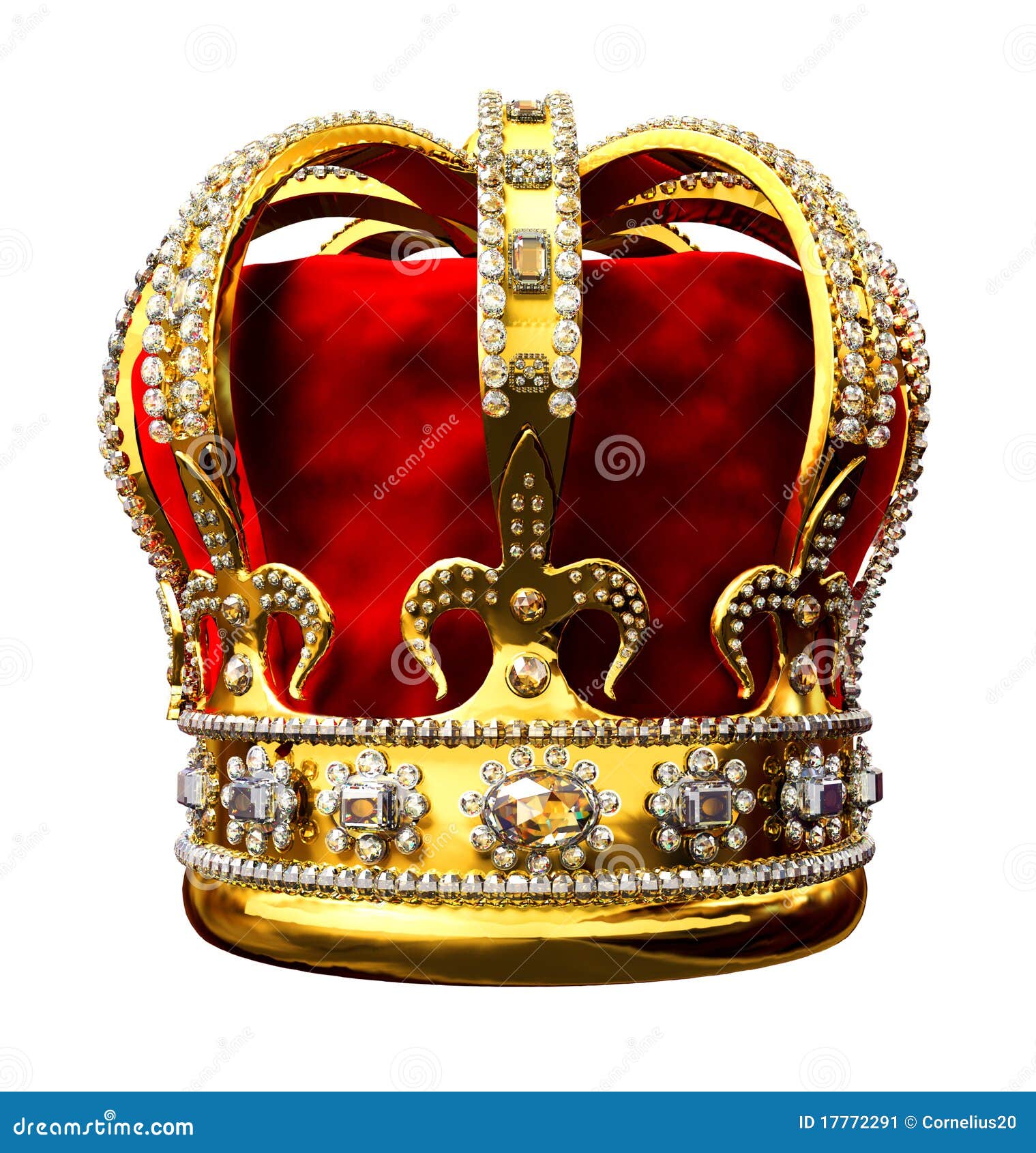 Krone stock abbildung. Illustration von luxus, diadem - 17772291